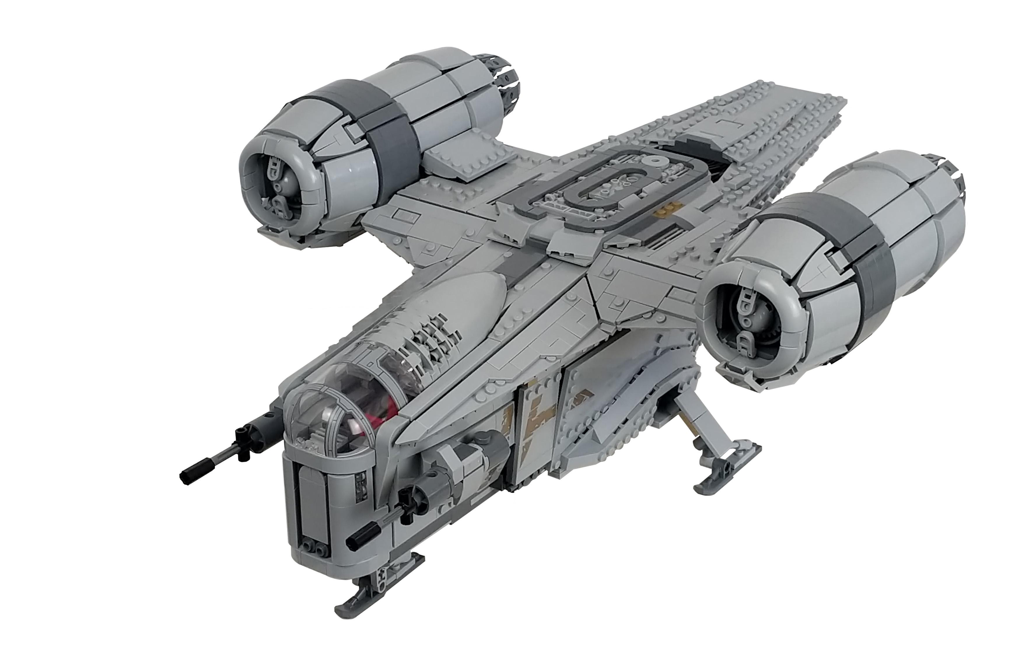 While we wait for the official reveal of the new Razor Crest here is my upgrade of the 75292 ...