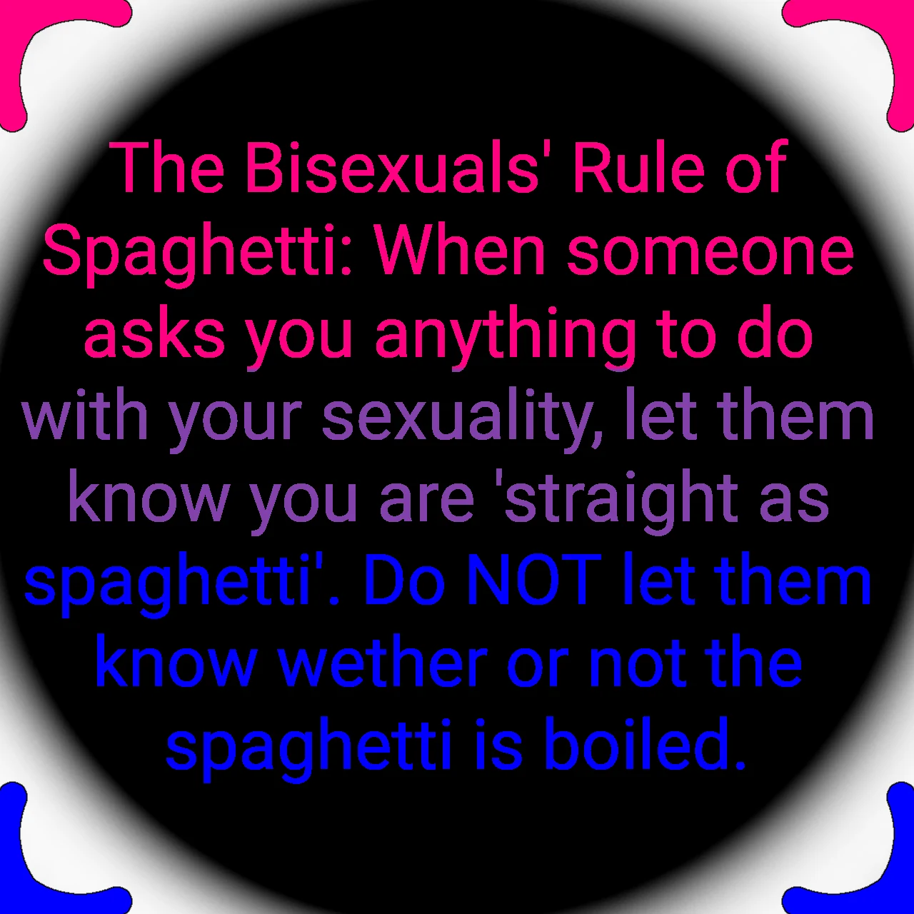 Rule of Spaghetti | Scrolller