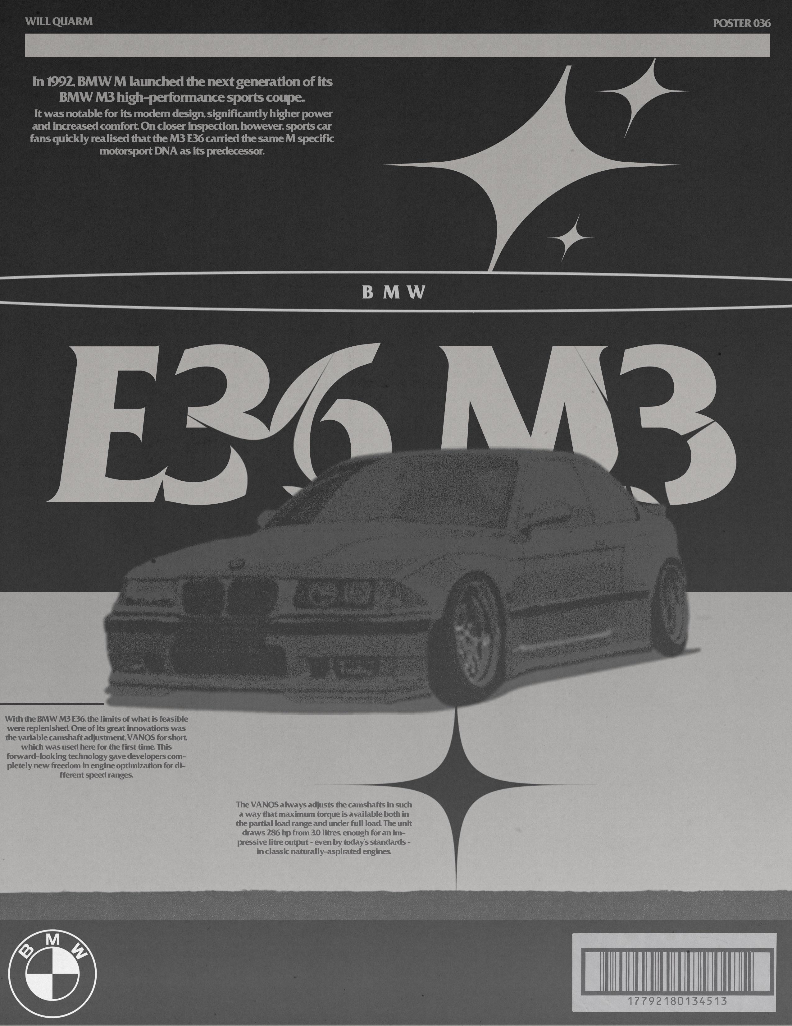 Made a couple e36 m3 posters 👀 | Scrolller