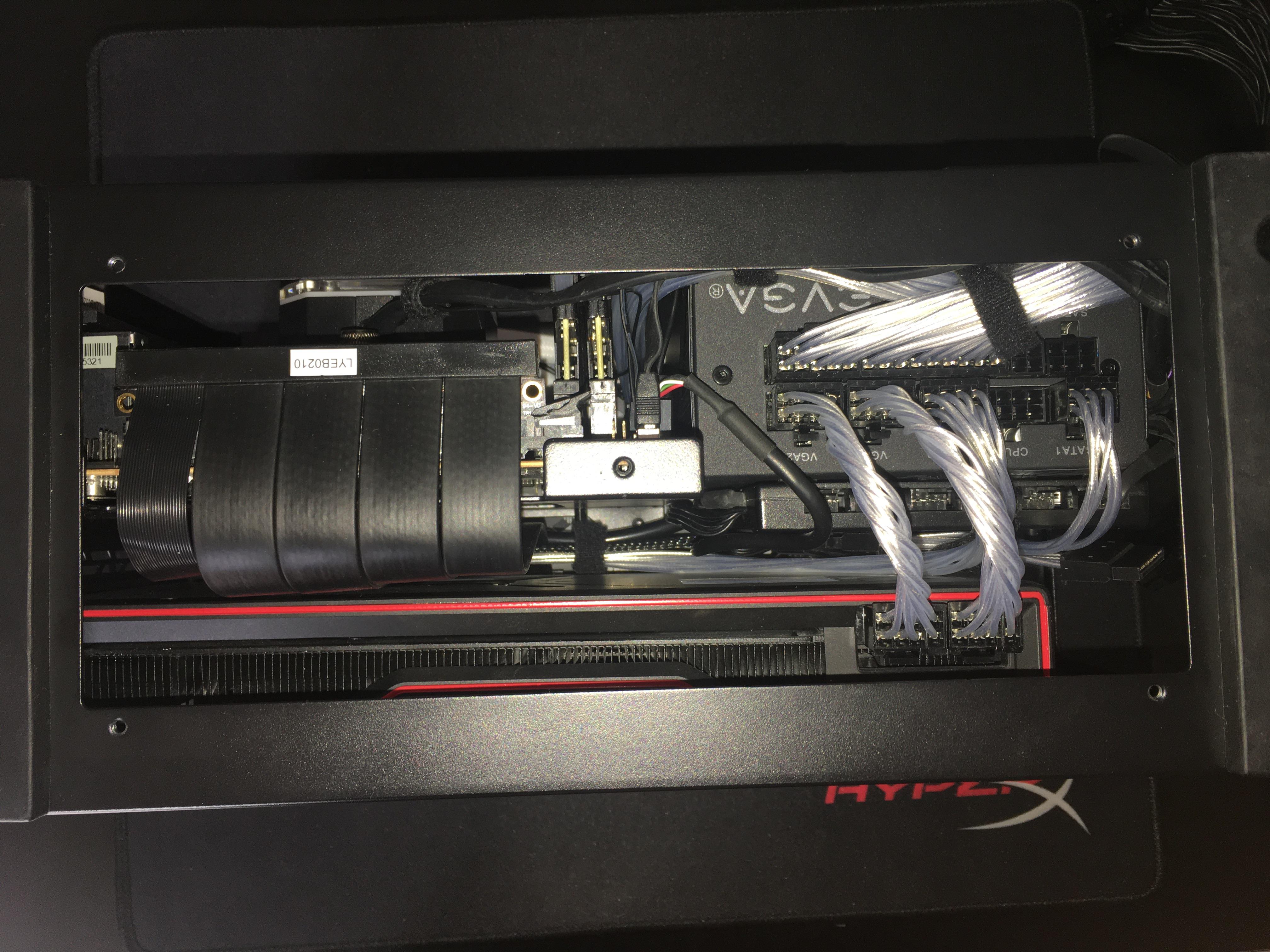 Lian Li A4-H2O Before and After CableMod's custom cables | Scrolller