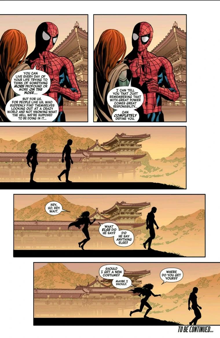 You gotta love Spiderman and his advices. | Scrolller