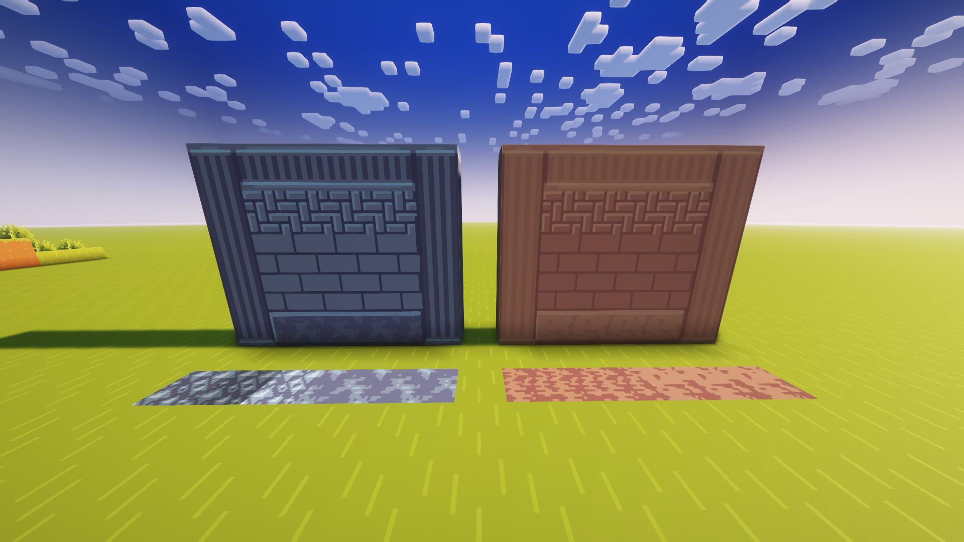 Me and my friend made a resource pack that makes the Create Mod fit in better with Bare Bones ...