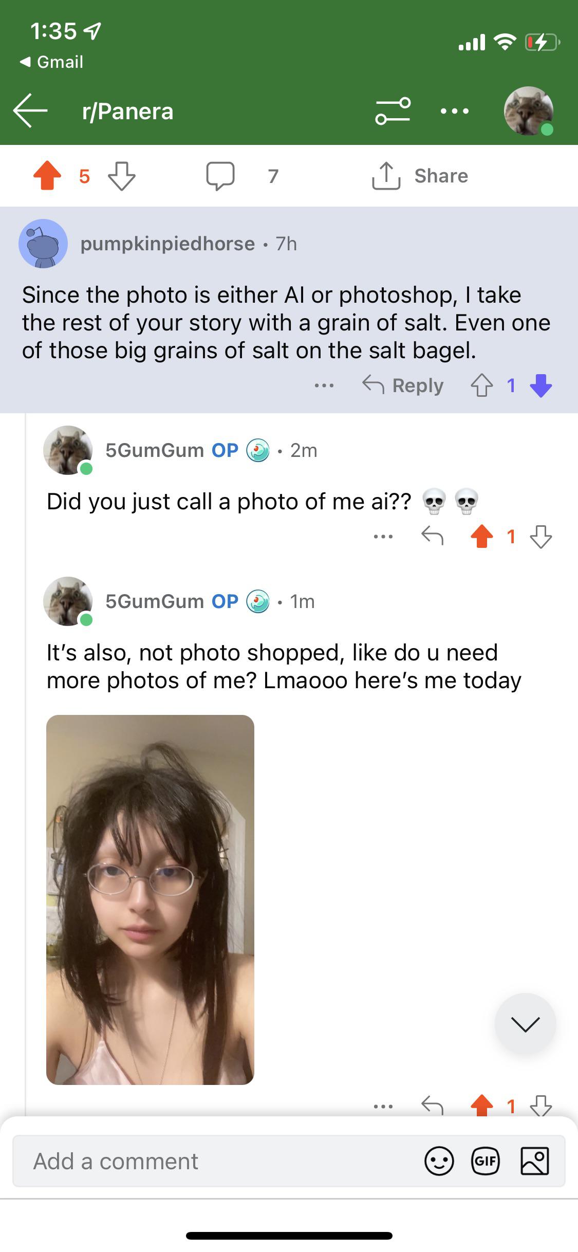 Got called AI | Scrolller