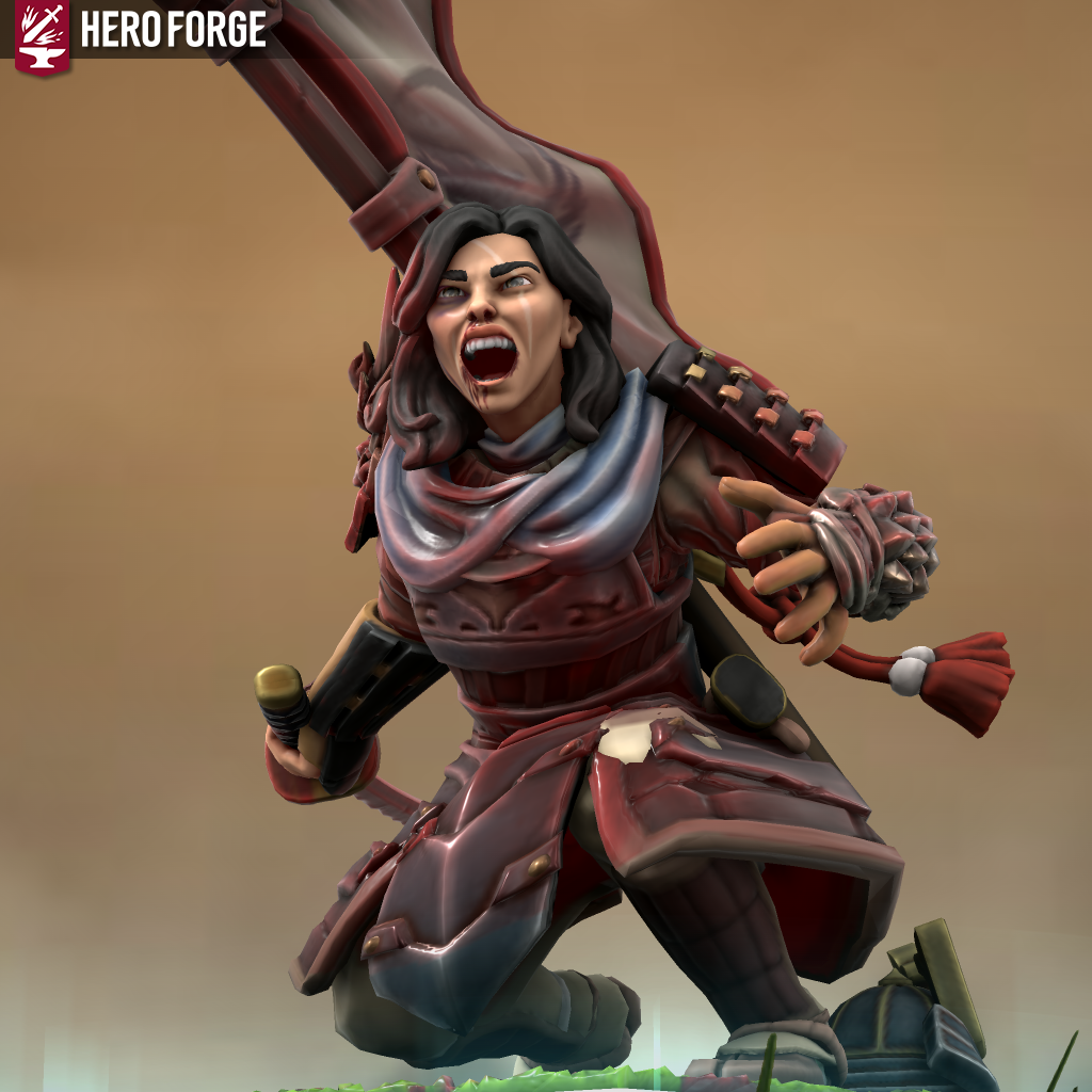 Been a while since I made a mini and got inspired to make this samurai | Scrolller