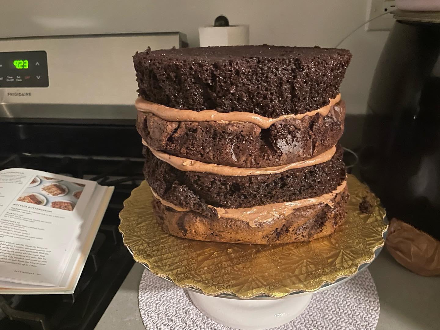 [homemade] Brownie Chocolate Birthday Cake | Scrolller