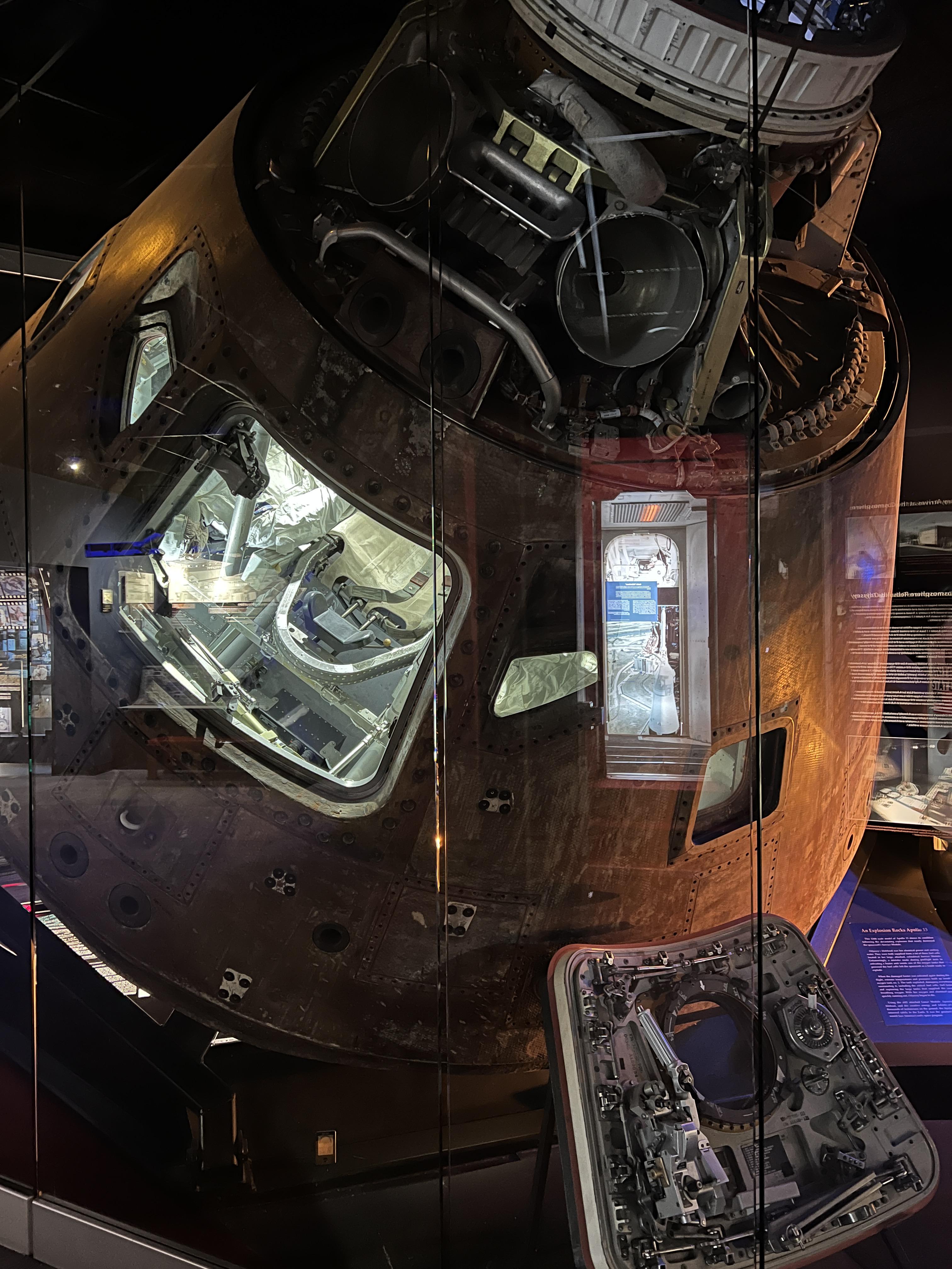 Discover more like Space: There is only a piece of plexiglass between you and the Apollo 13 ...