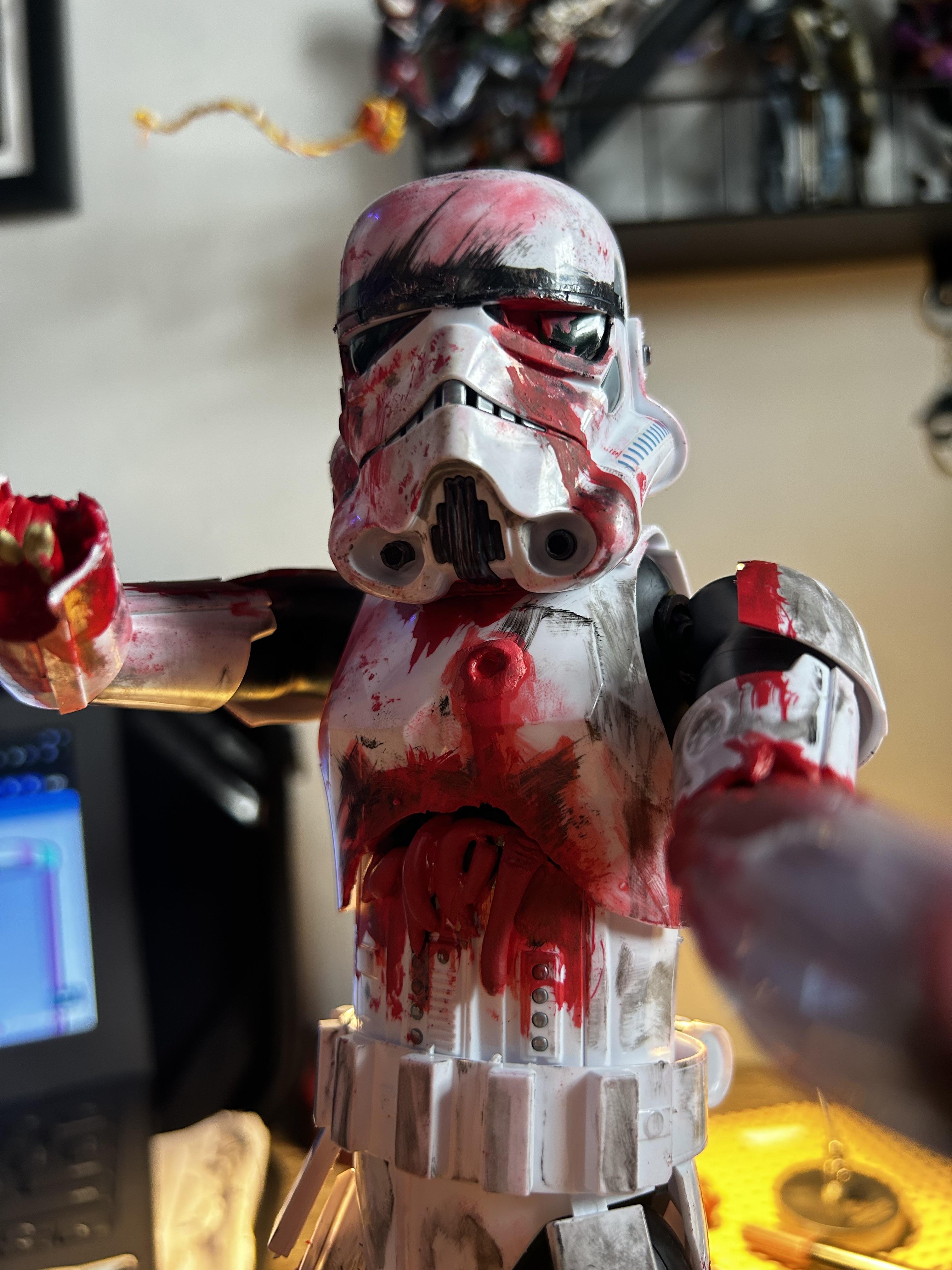 Zombie stormtrooper I made | Scrolller
