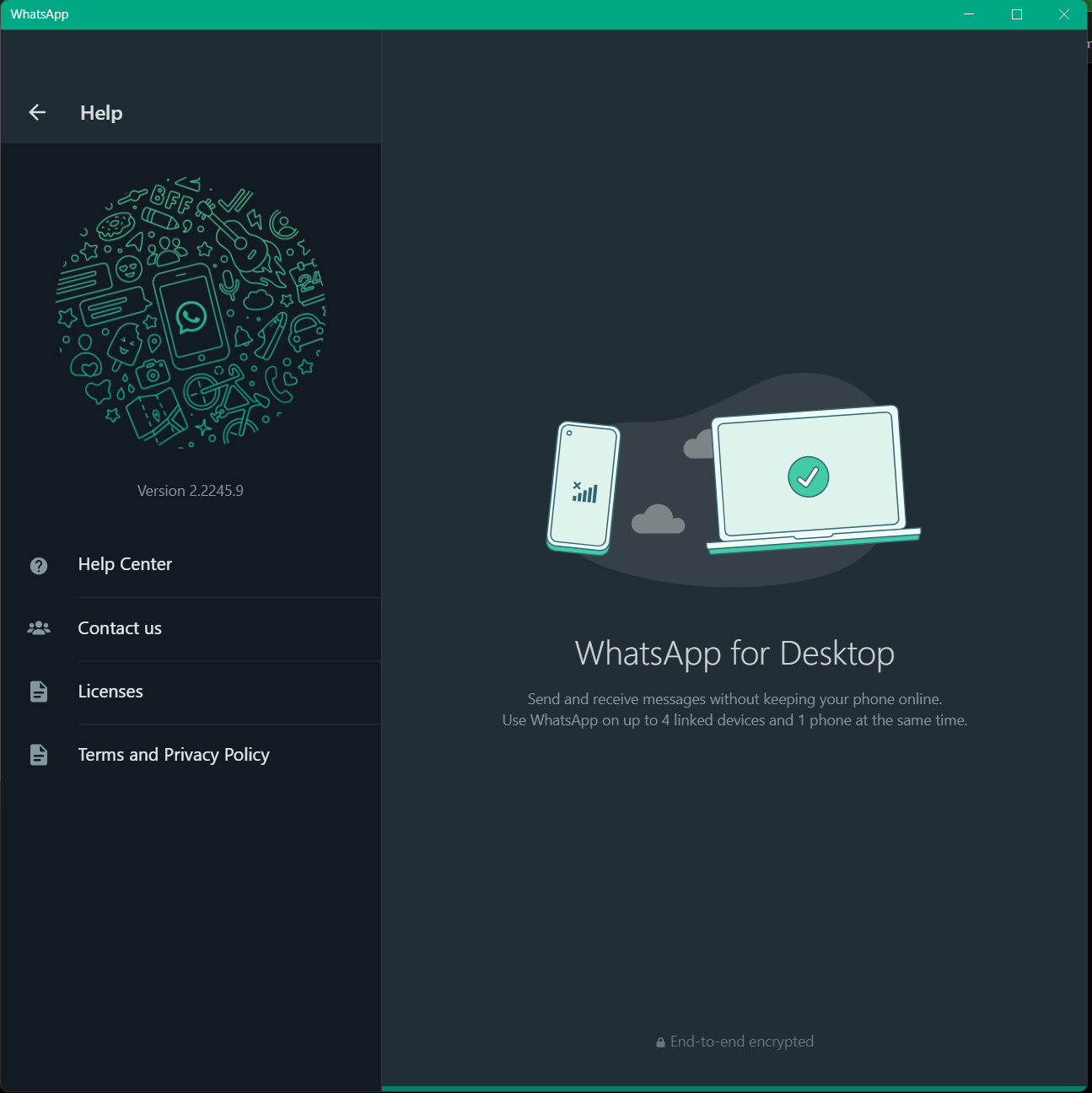 Two versions of Whatsapp Desktops | Scrolller