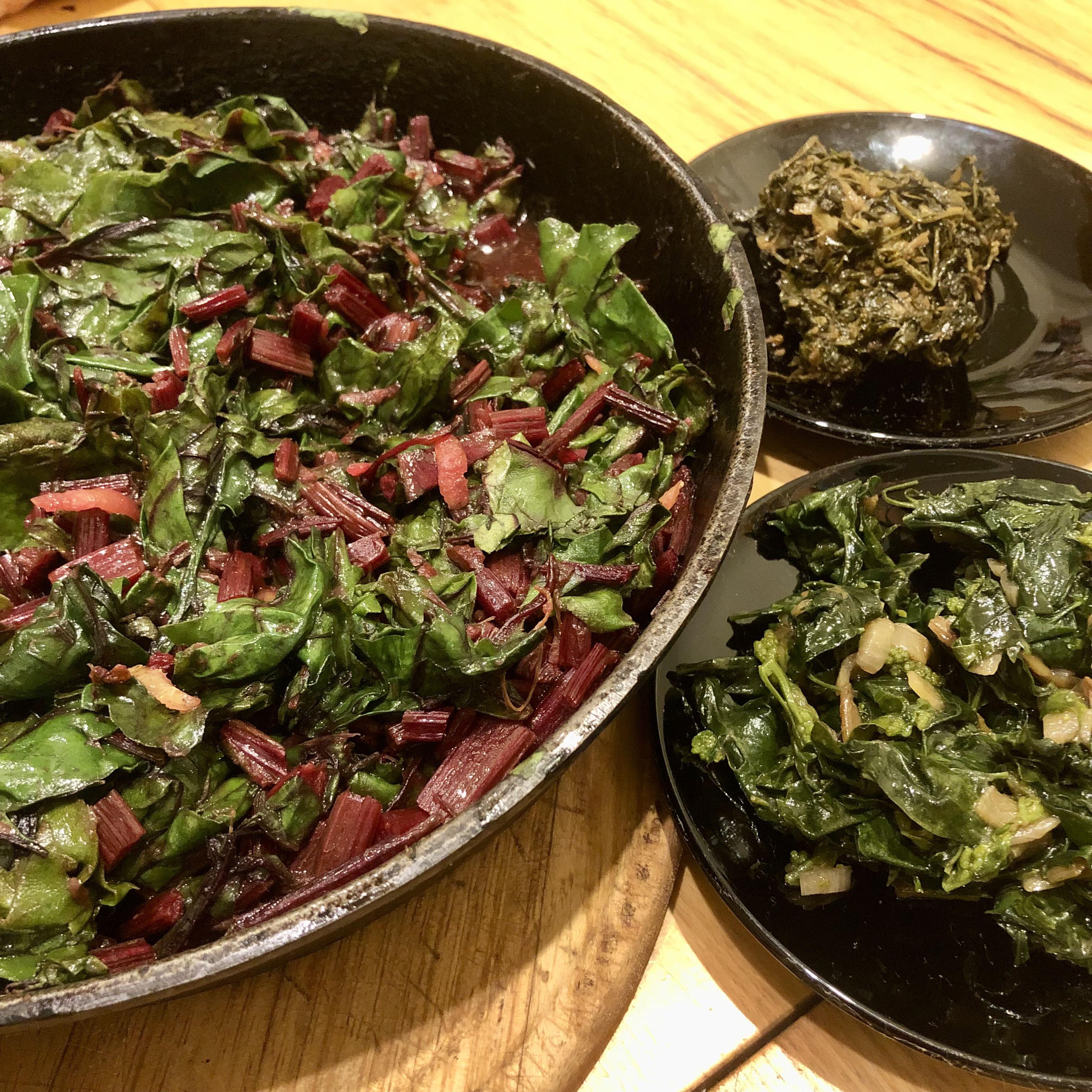 Sauteed greens and stems | Scrolller