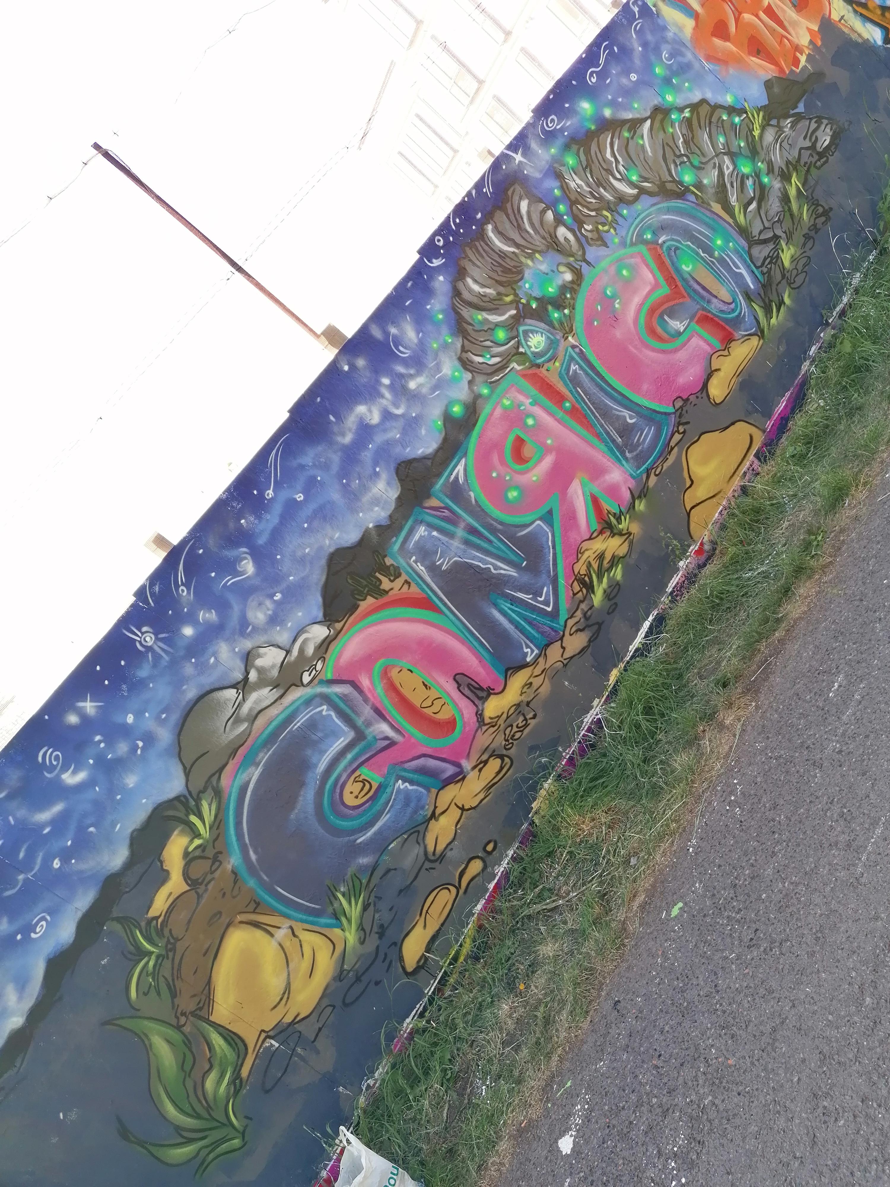 Mystical and magical pink rocks from space. Conrico Steez, Bristol, UK | Scrolller