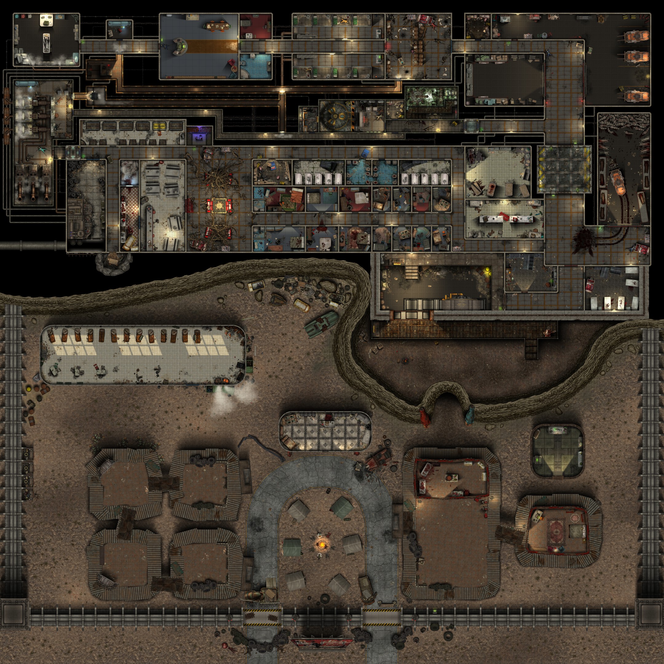 Post-apocalyptic Story & Encounter Maps: VAULT 10 | Scrolller