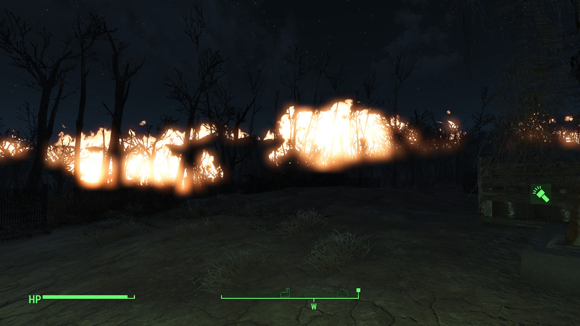 Horizon Line On Fire (Fallout 4) | Scrolller