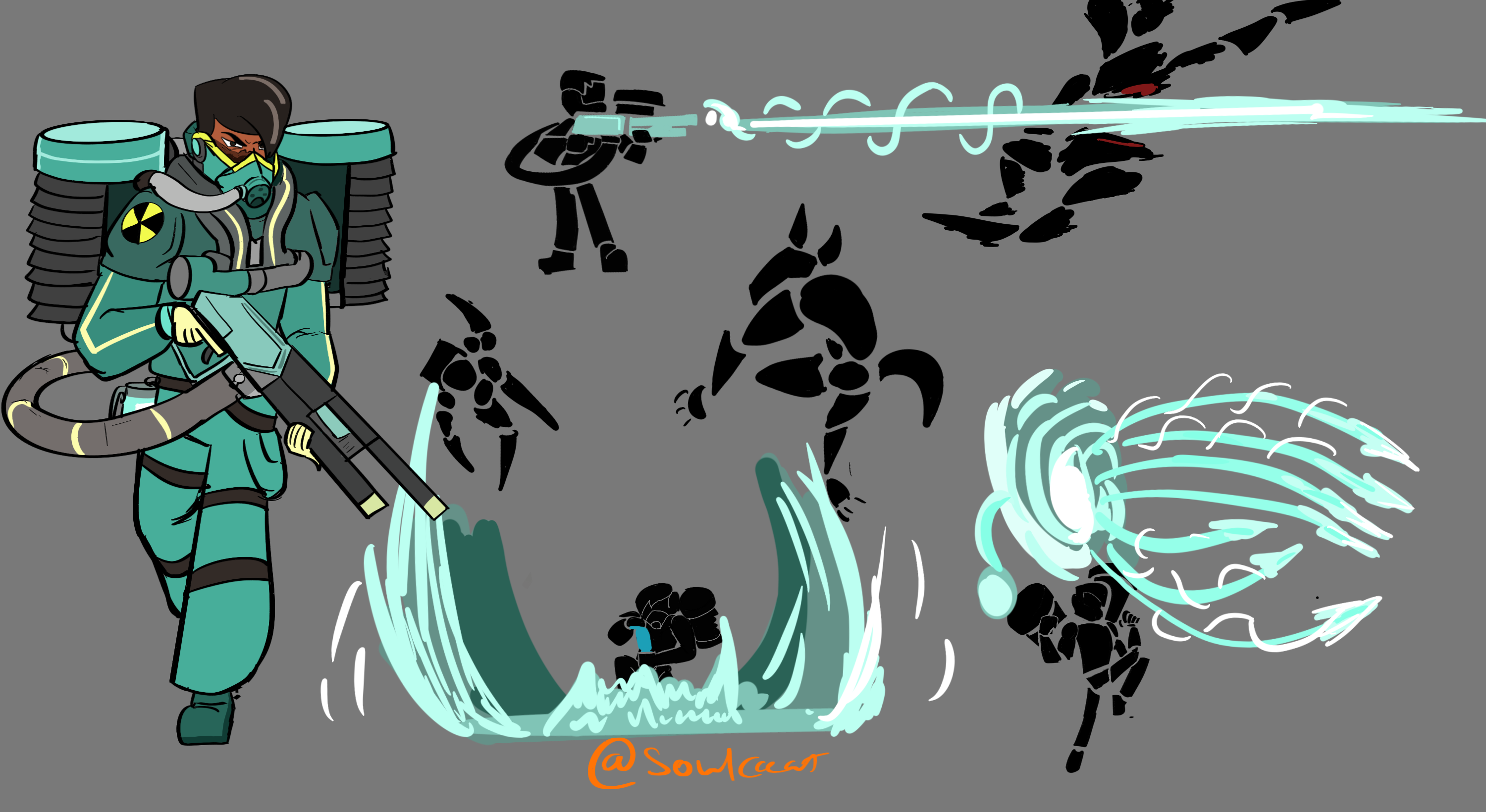 Arms Race VfX concept art! | Scrolller