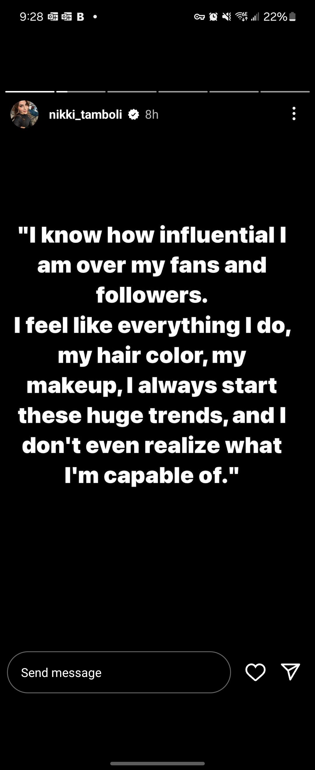 Self aware influencer | Scrolller