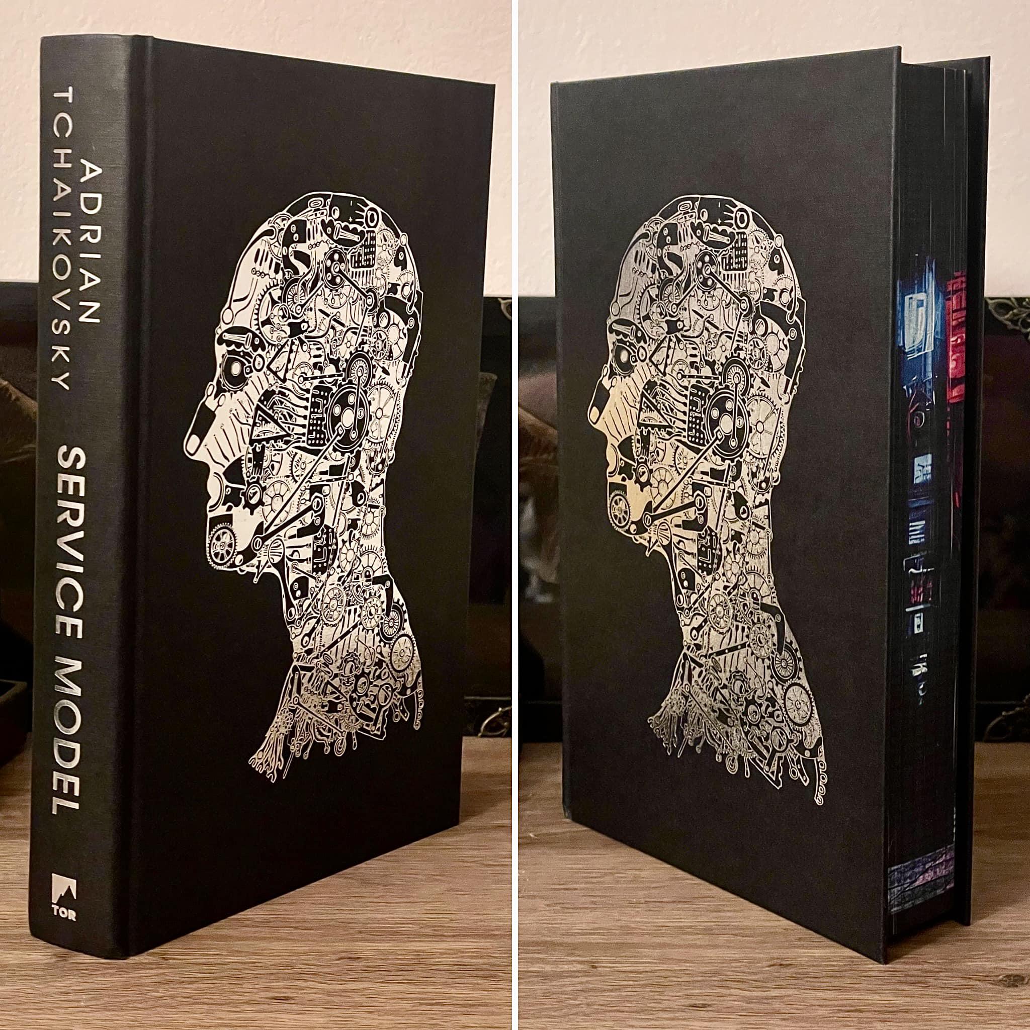 Service Model, by Adrian Tchaikovsky - TBB Edition / Cool Foil-on-Board | Scrolller