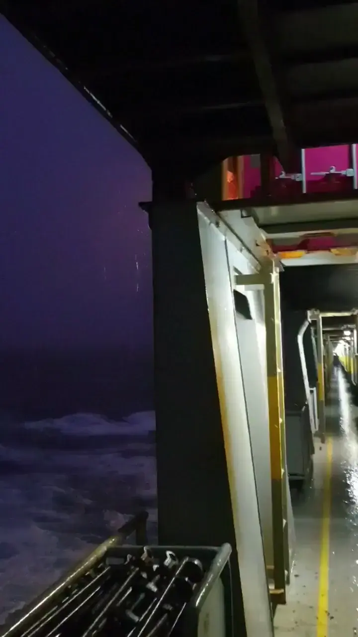 Ship during a storm | Scrolller