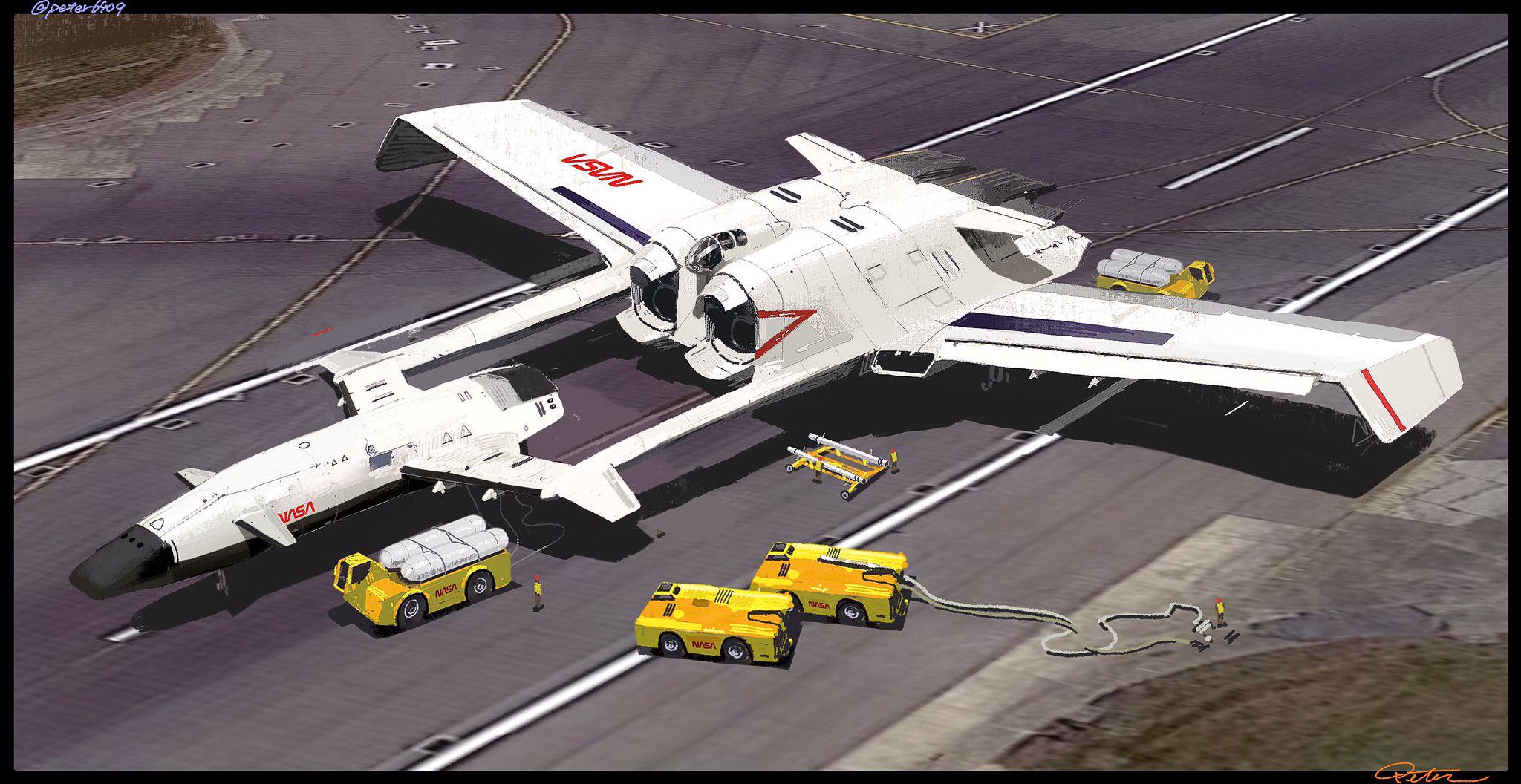 Shuttle by 絵を描くPETER | Scrolller