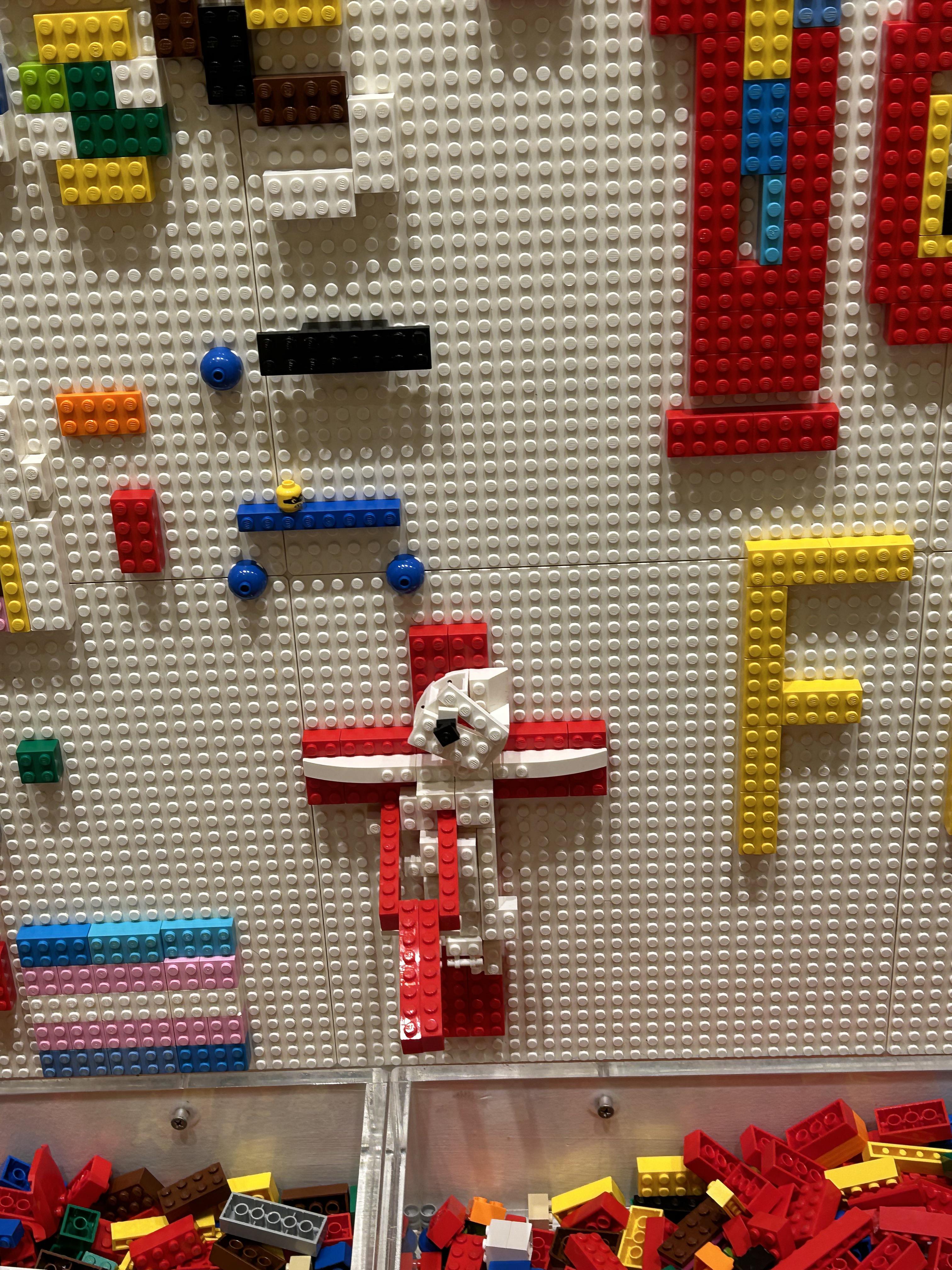 Lilith built out of Legos | Scrolller