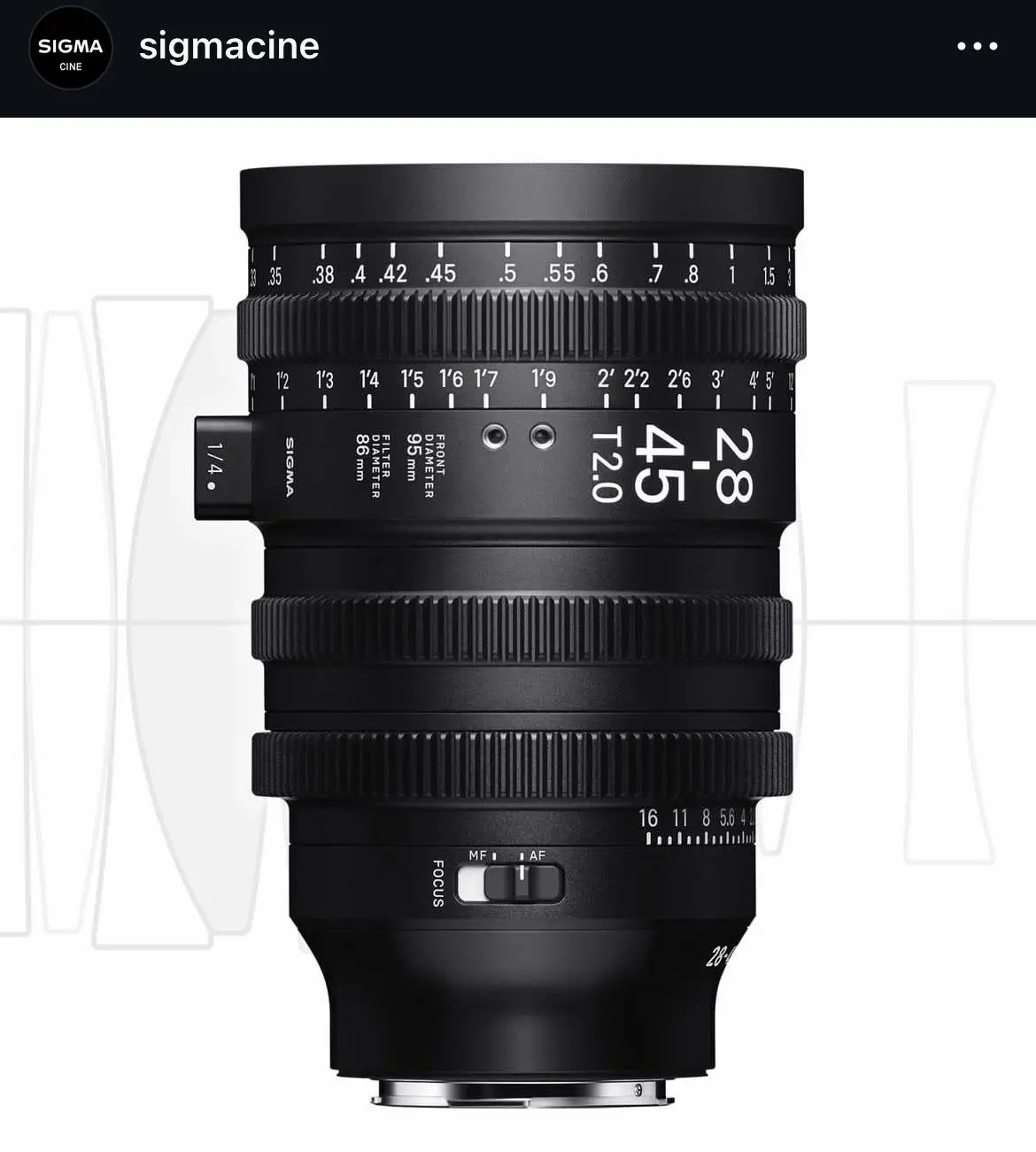 Sigma Cine Zoom Prototype | Scrolller