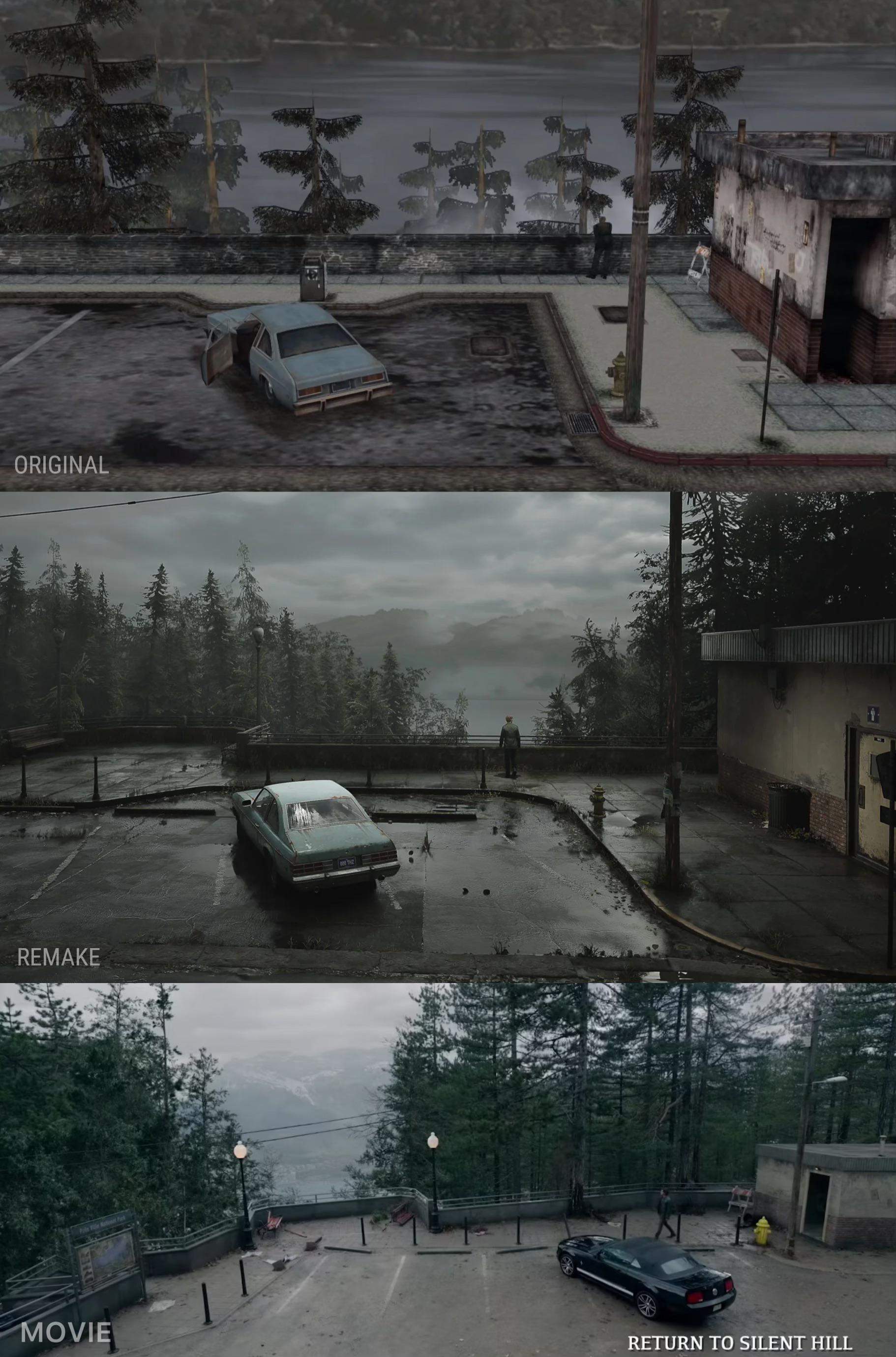 Silent Hill 2 Original/Remake/Movie Comparison | Scrolller