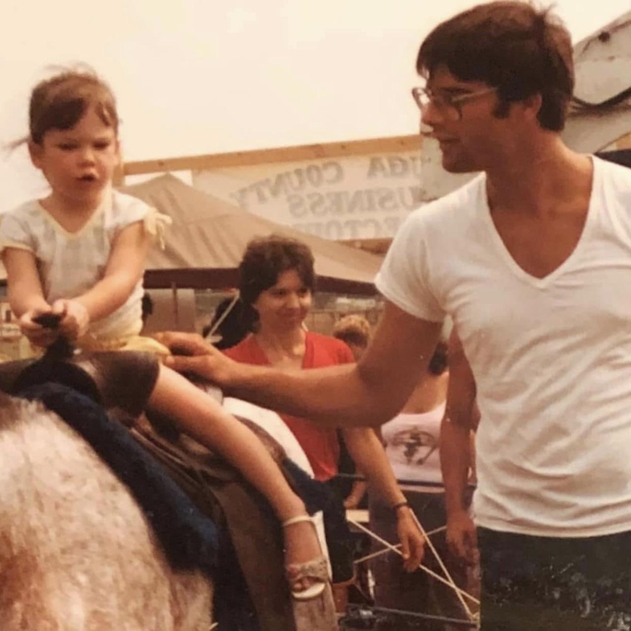 My dad and I in the early ‘80s. | Scrolller