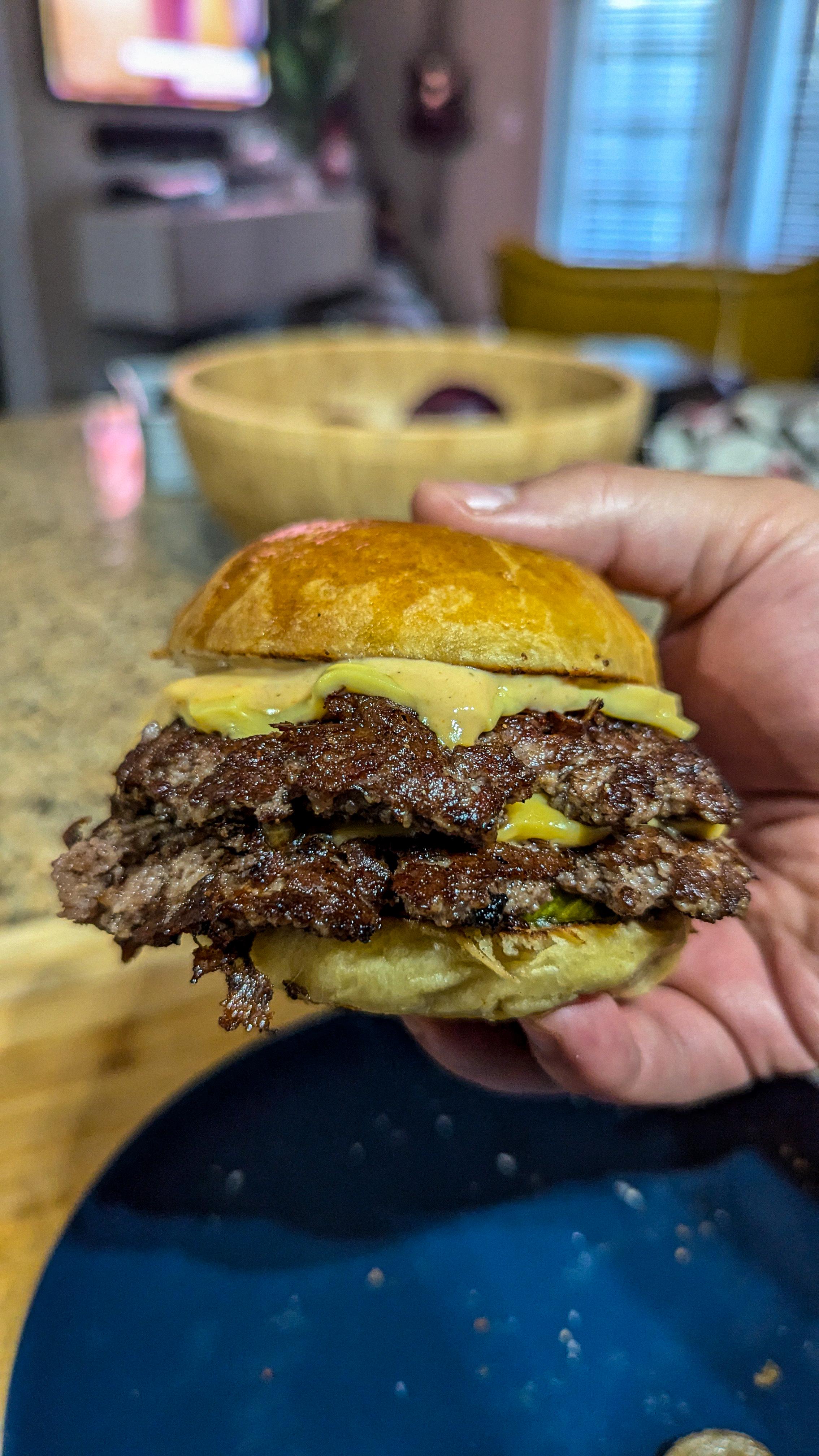 Smash burger. | Scrolller