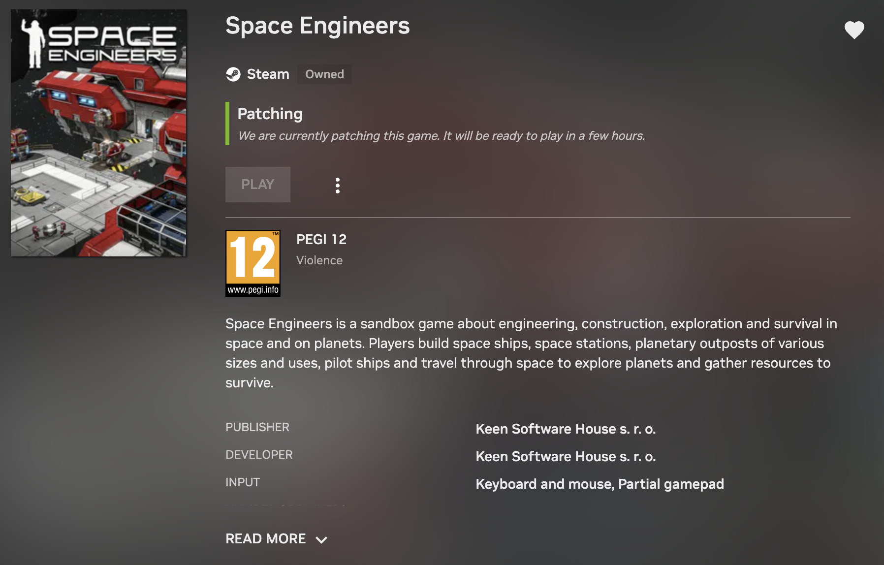 Space Engineers is patching on GeForce Now | Scrolller