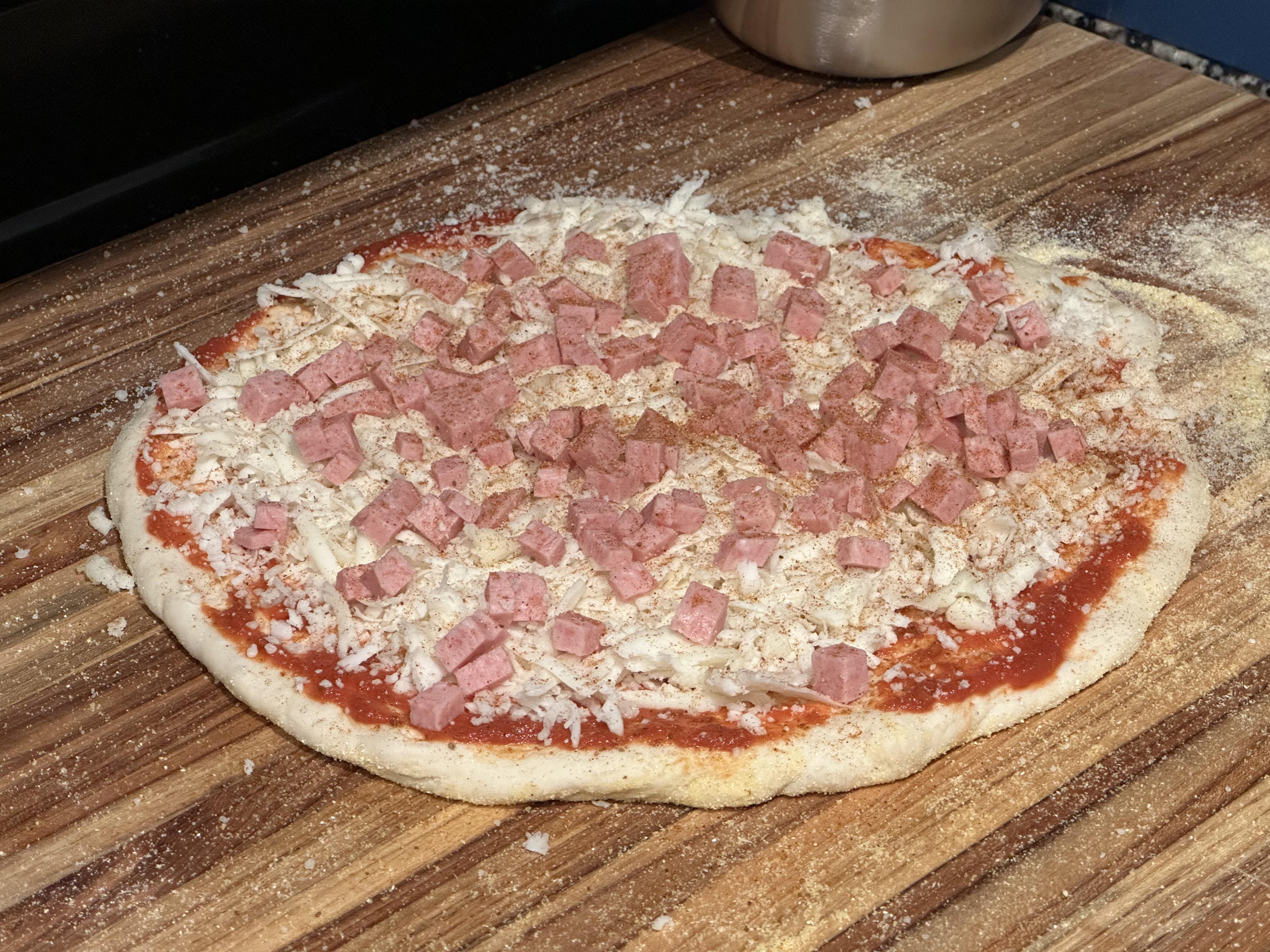 Spam & Old Bay Pizza | Scrolller