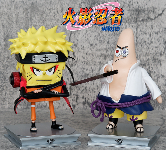 Spongebob Uzumaki and Patrick Uchiha | Scrolller