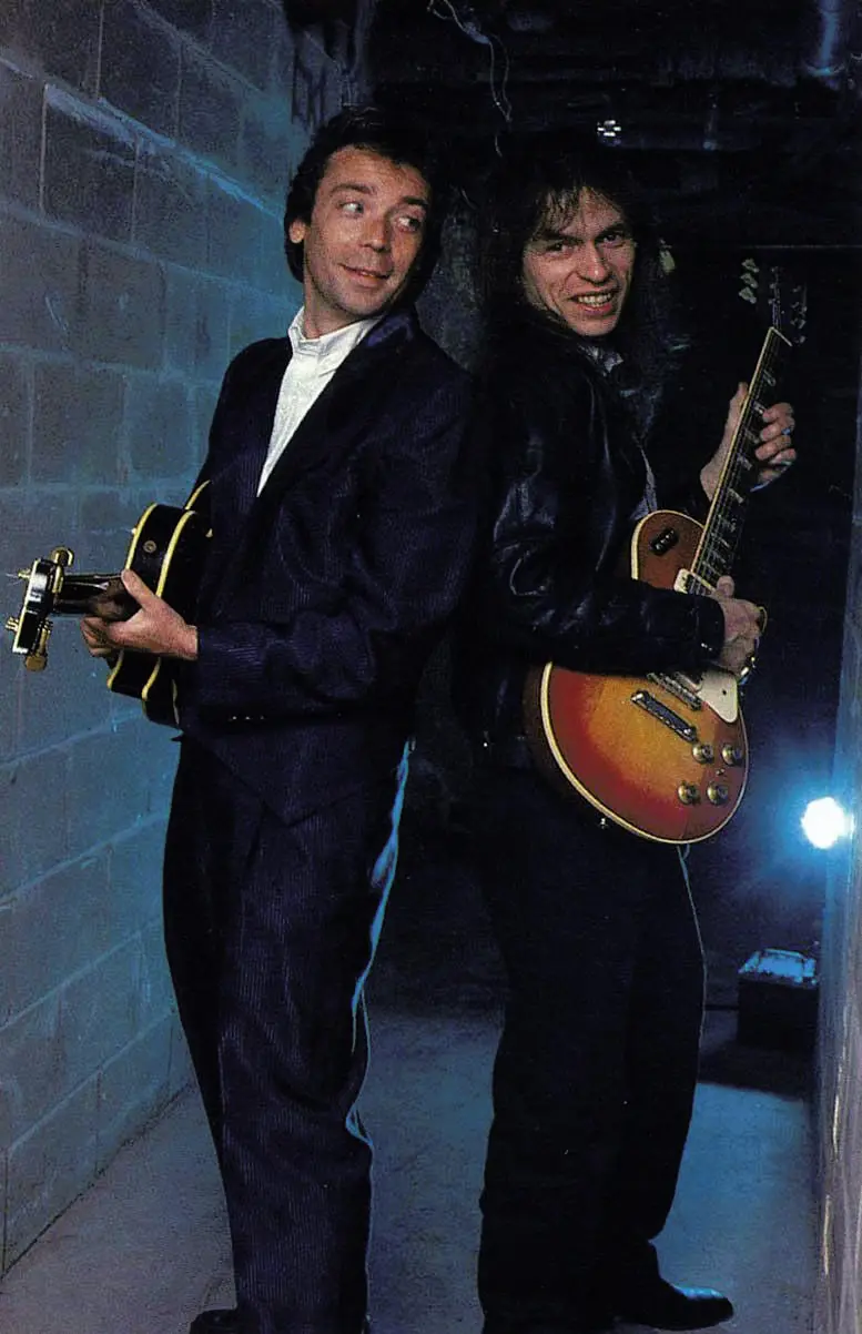 Steve Hackett and Steve Howe (GTR 1986) | Scrolller