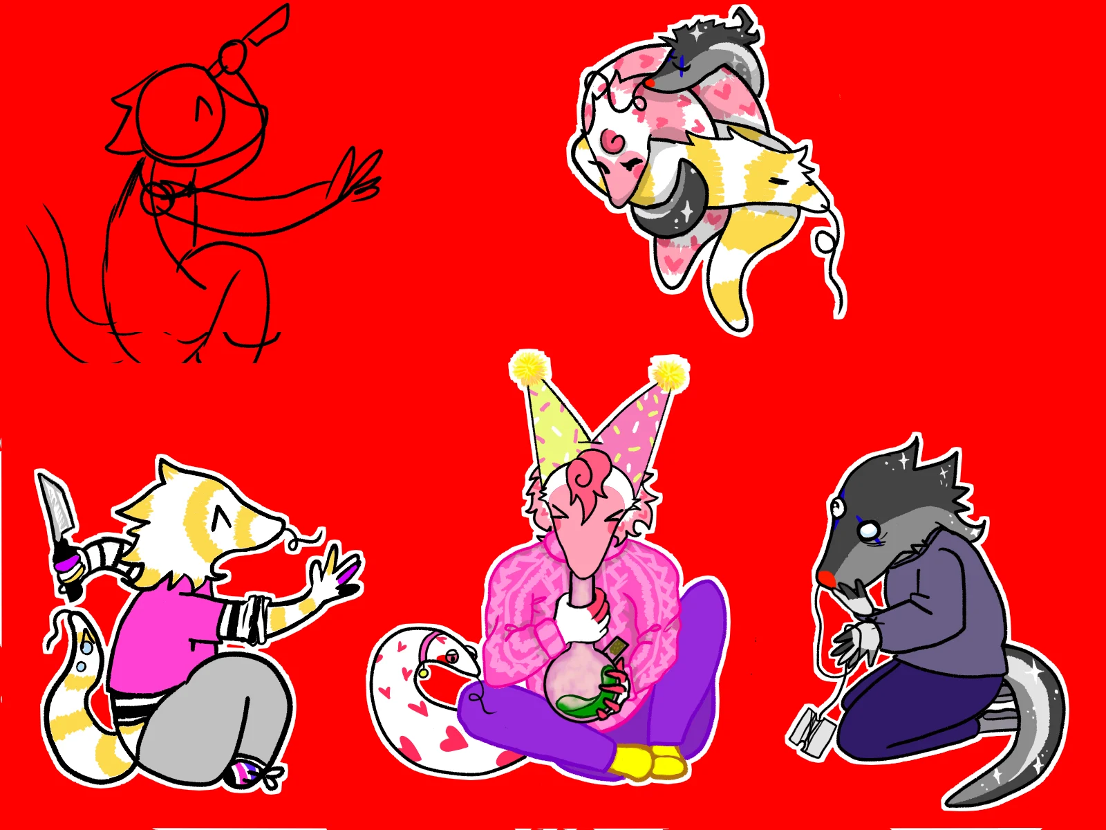 stickers design! | Scrolller