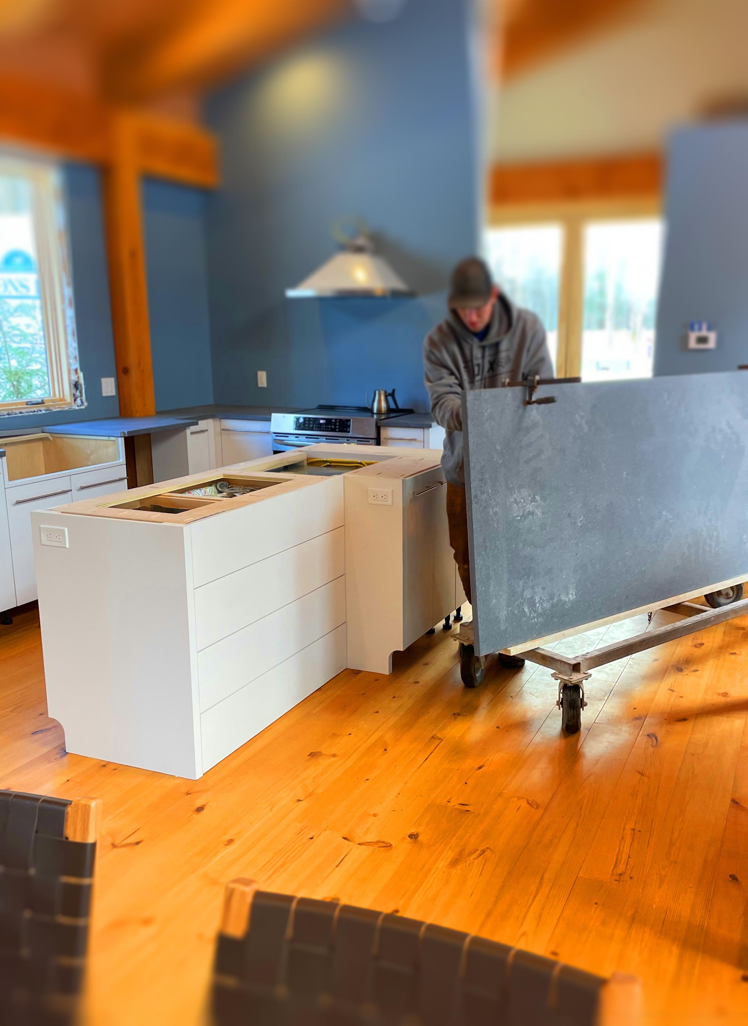 Recently Completed Kitchen Project in Rural NH | Scrolller