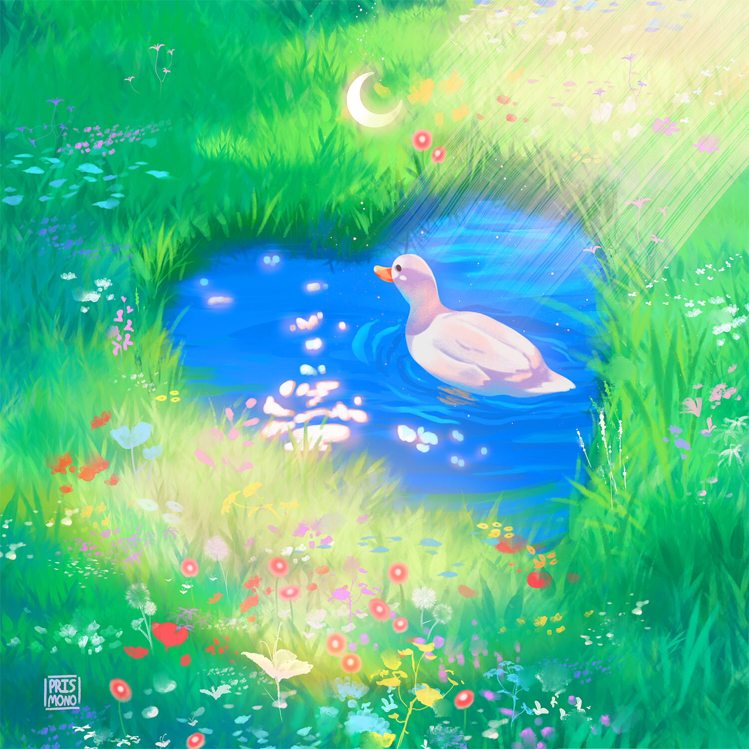 Summer's Kiss by Sano Eli | Scrolller