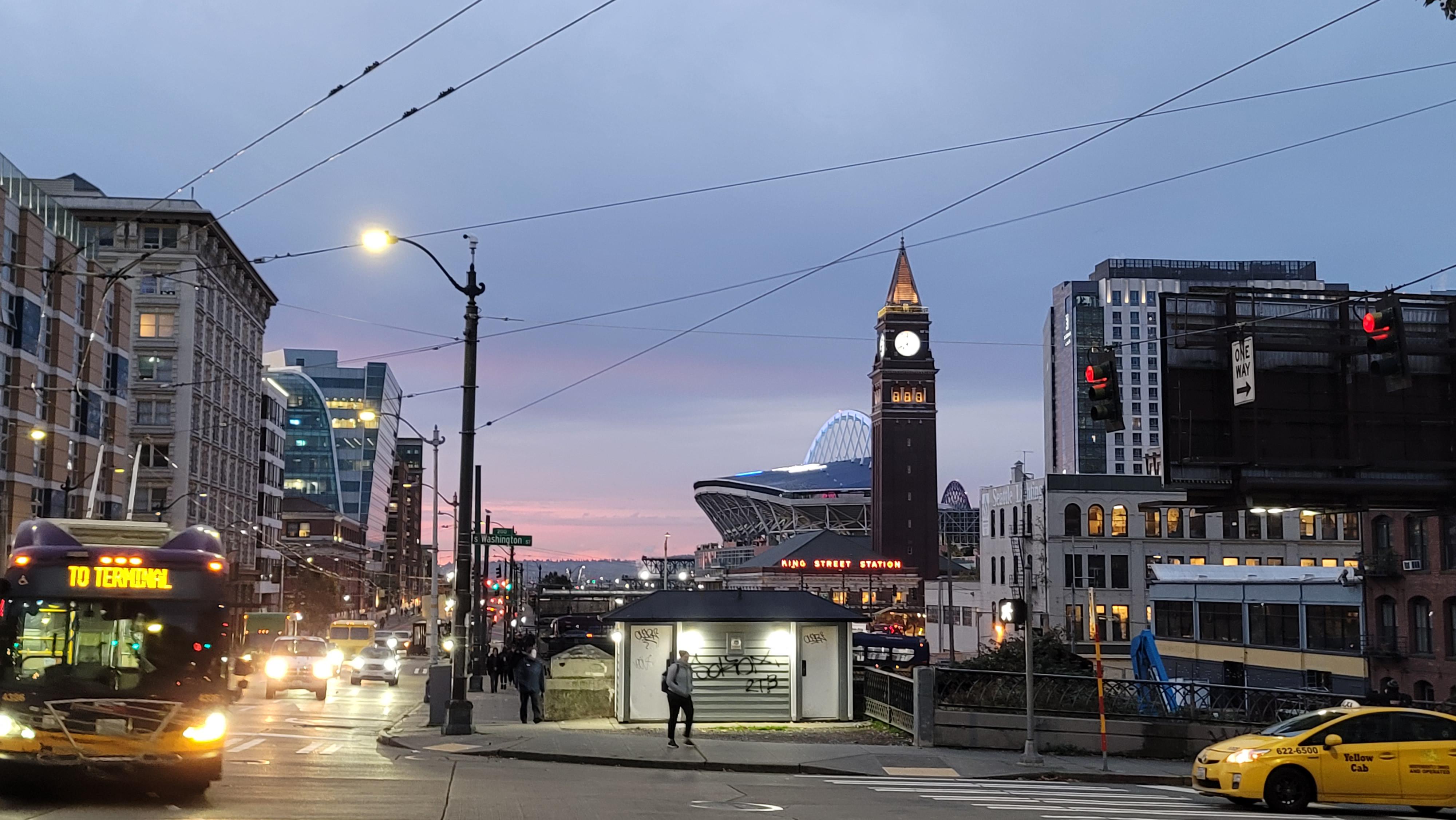 Sunrise over SODO. Seattle, WA | Scrolller
