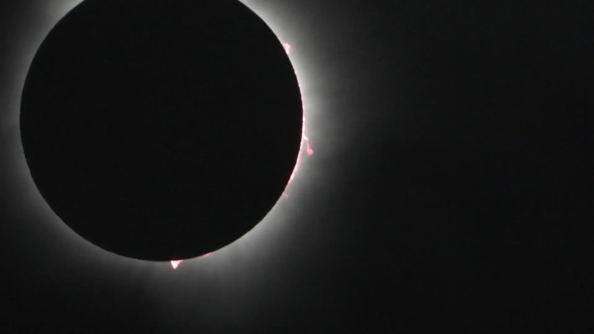 Super zoom view of sun flares during the solar eclipse | Scrolller