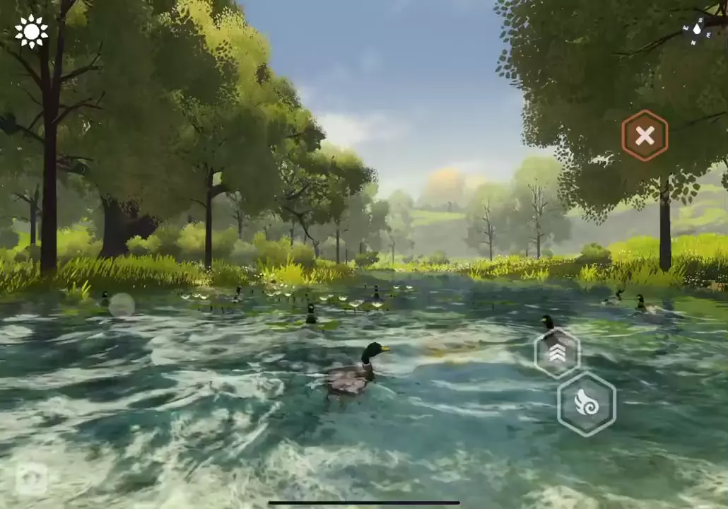 Swimming as a duck in Meadowfell's peaceful lakes | Scrolller