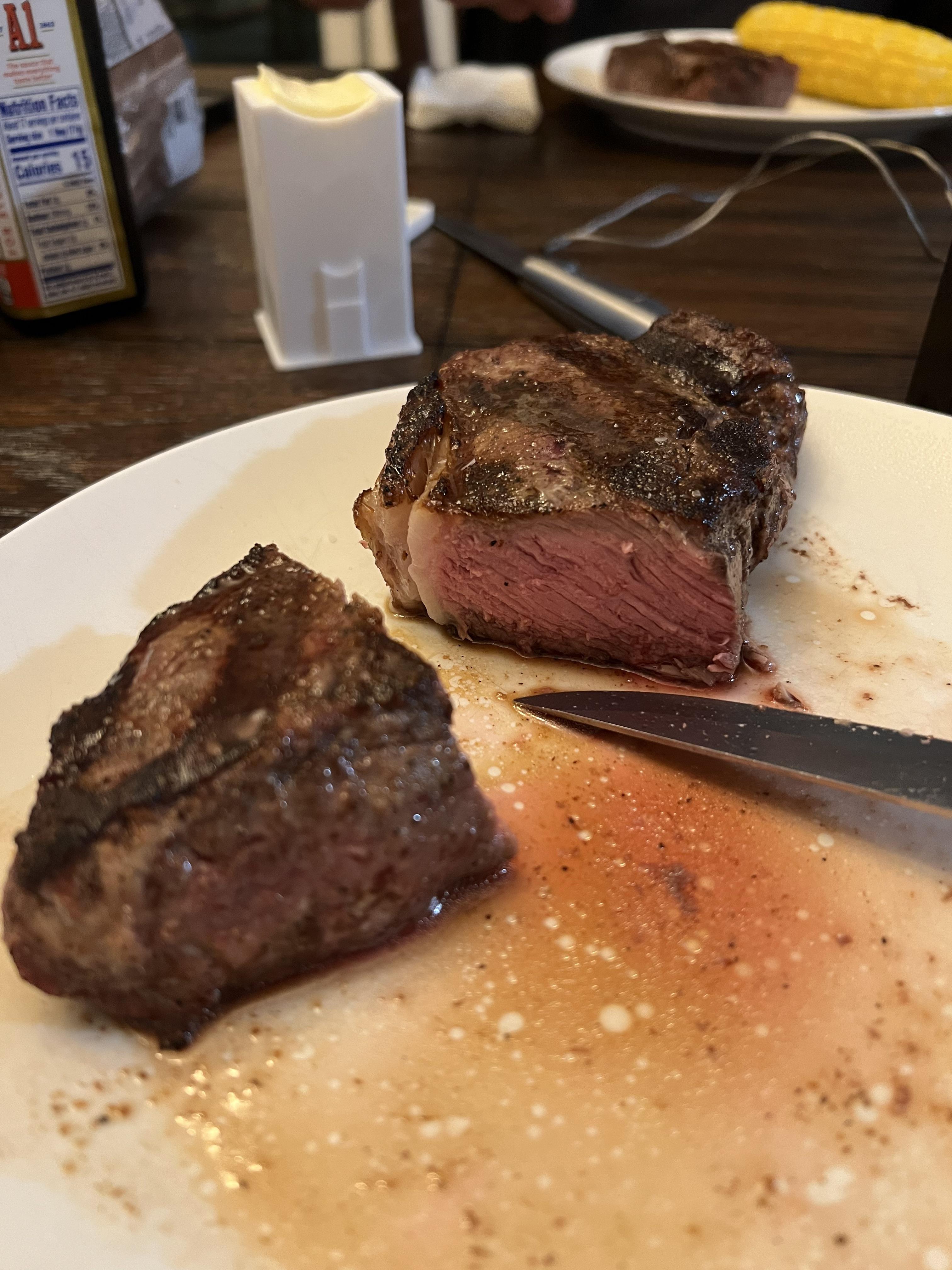 First time grilling a steak, how’d I do? | Scrolller