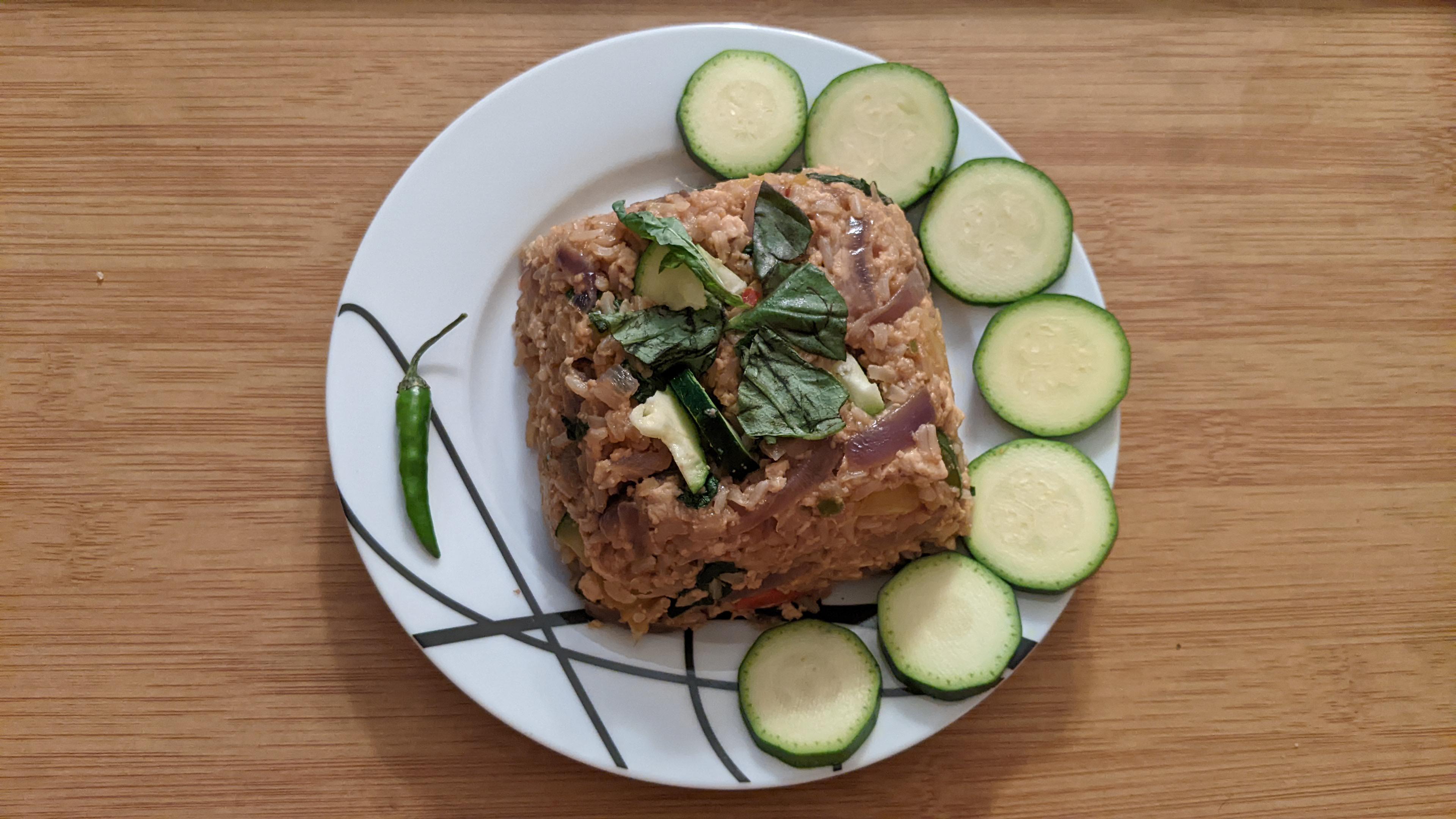 Spicy thai basil fried rice | Scrolller