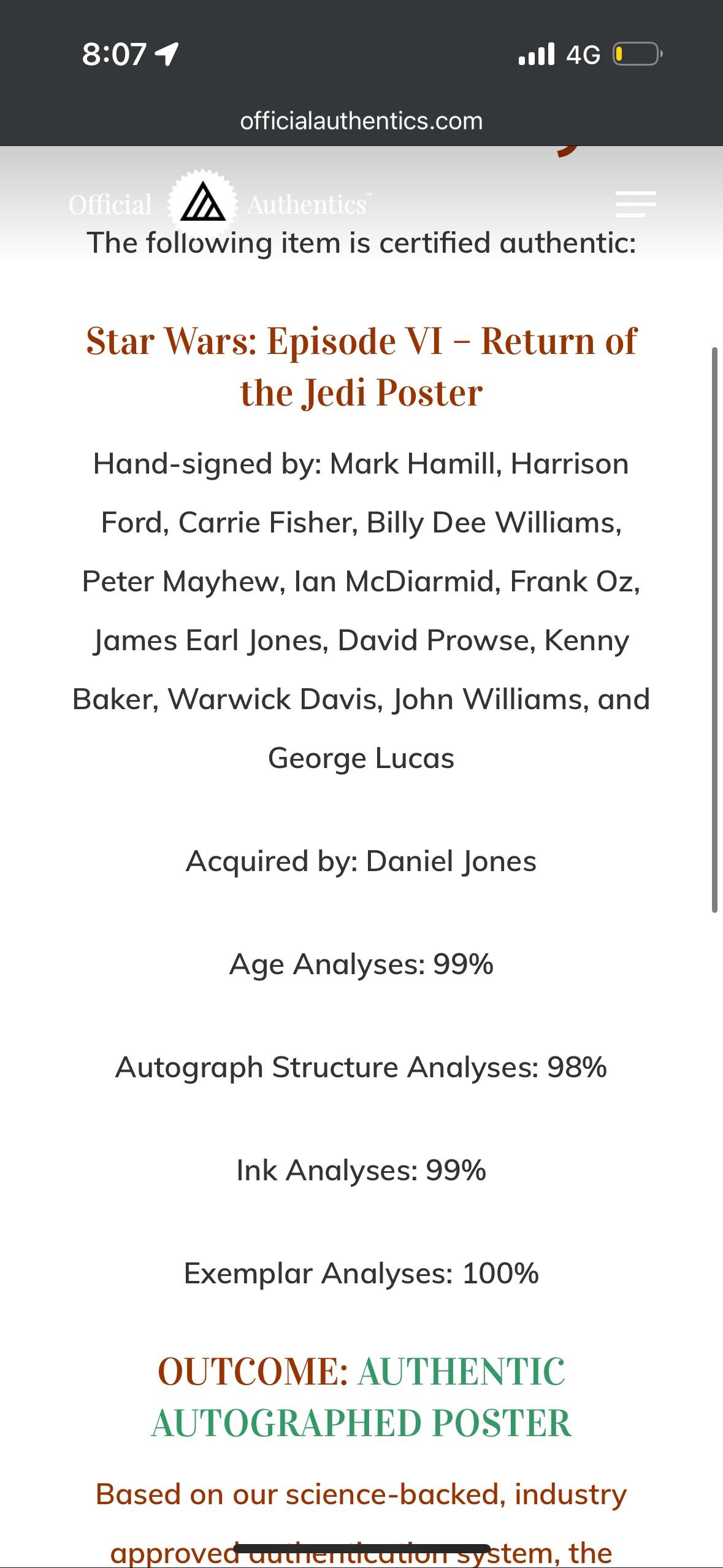 Is this poster authentic? | Scrolller