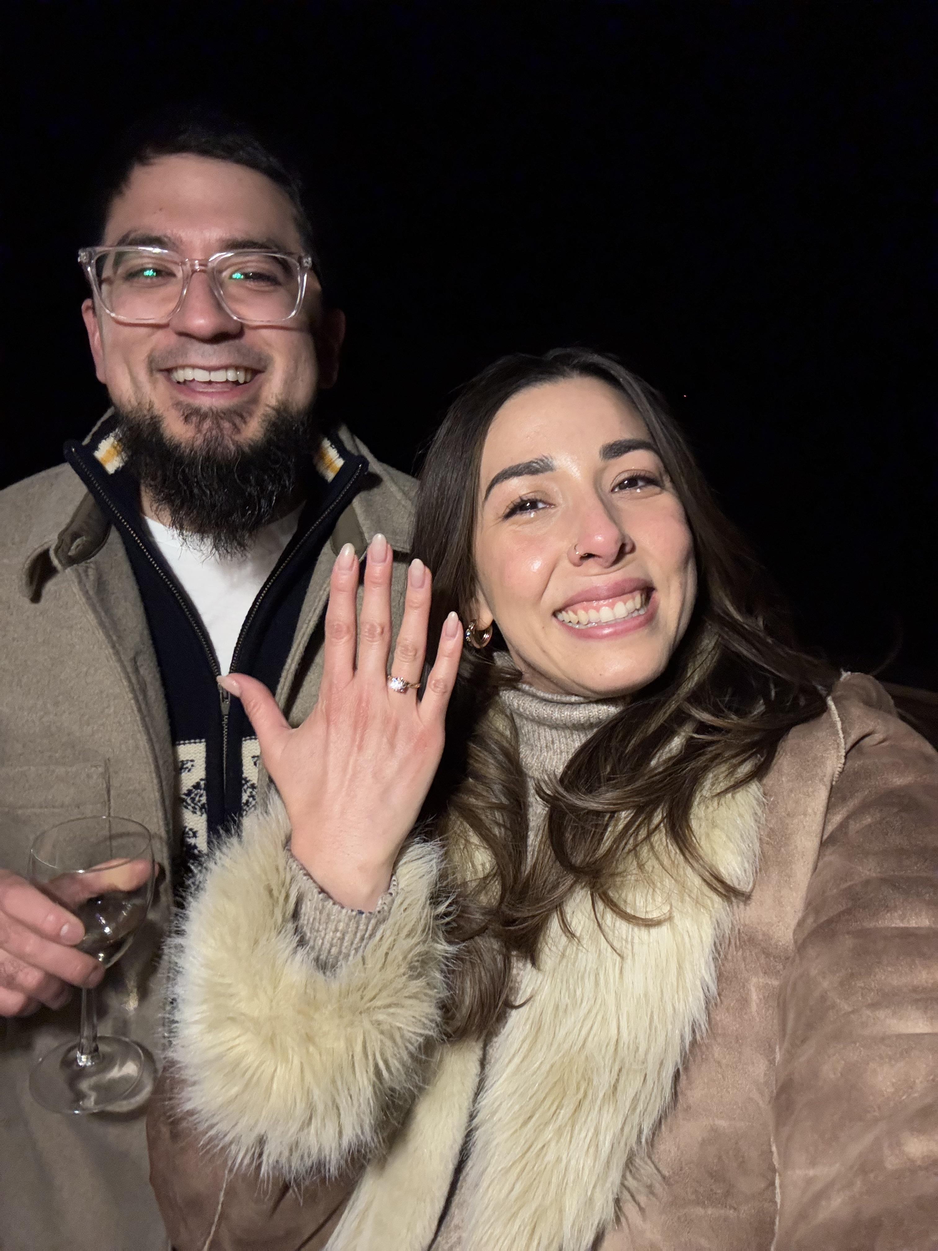 NYE engagement! Finally! | Scrolller