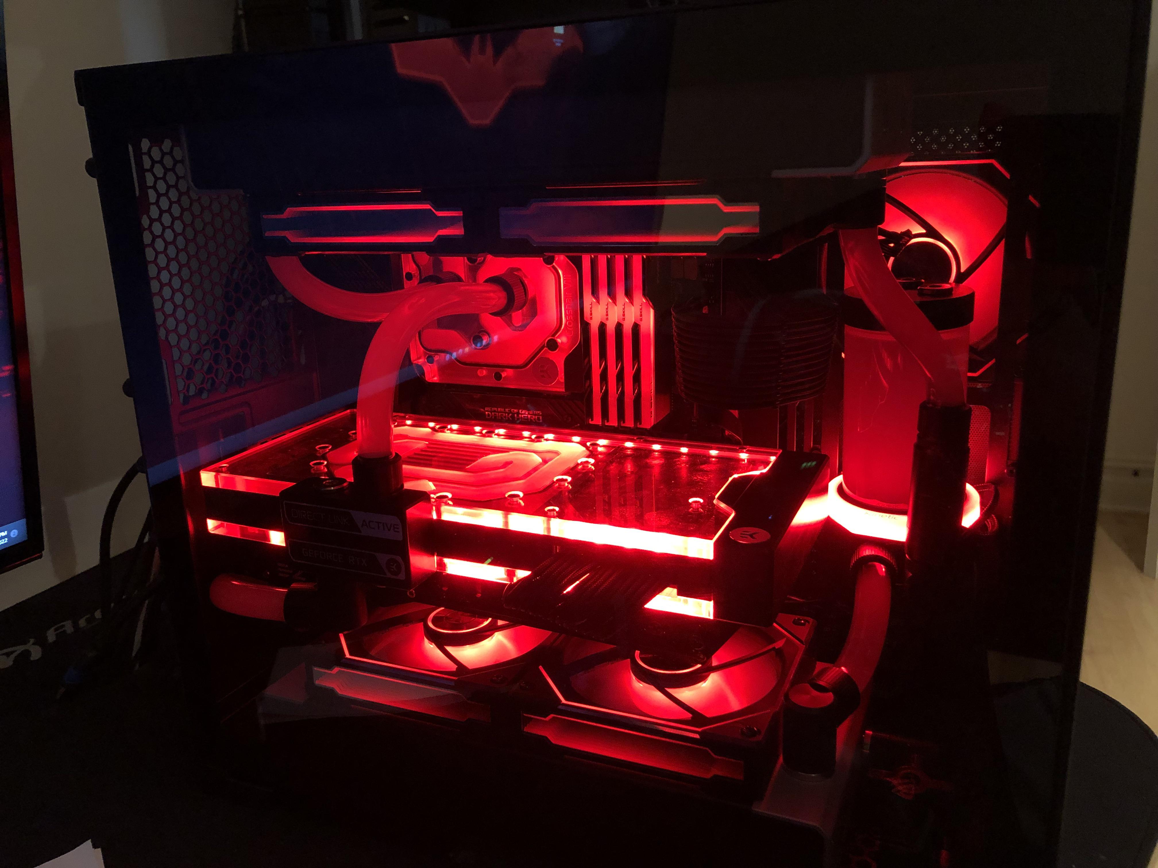 First PC build and first time water cooling. | Scrolller