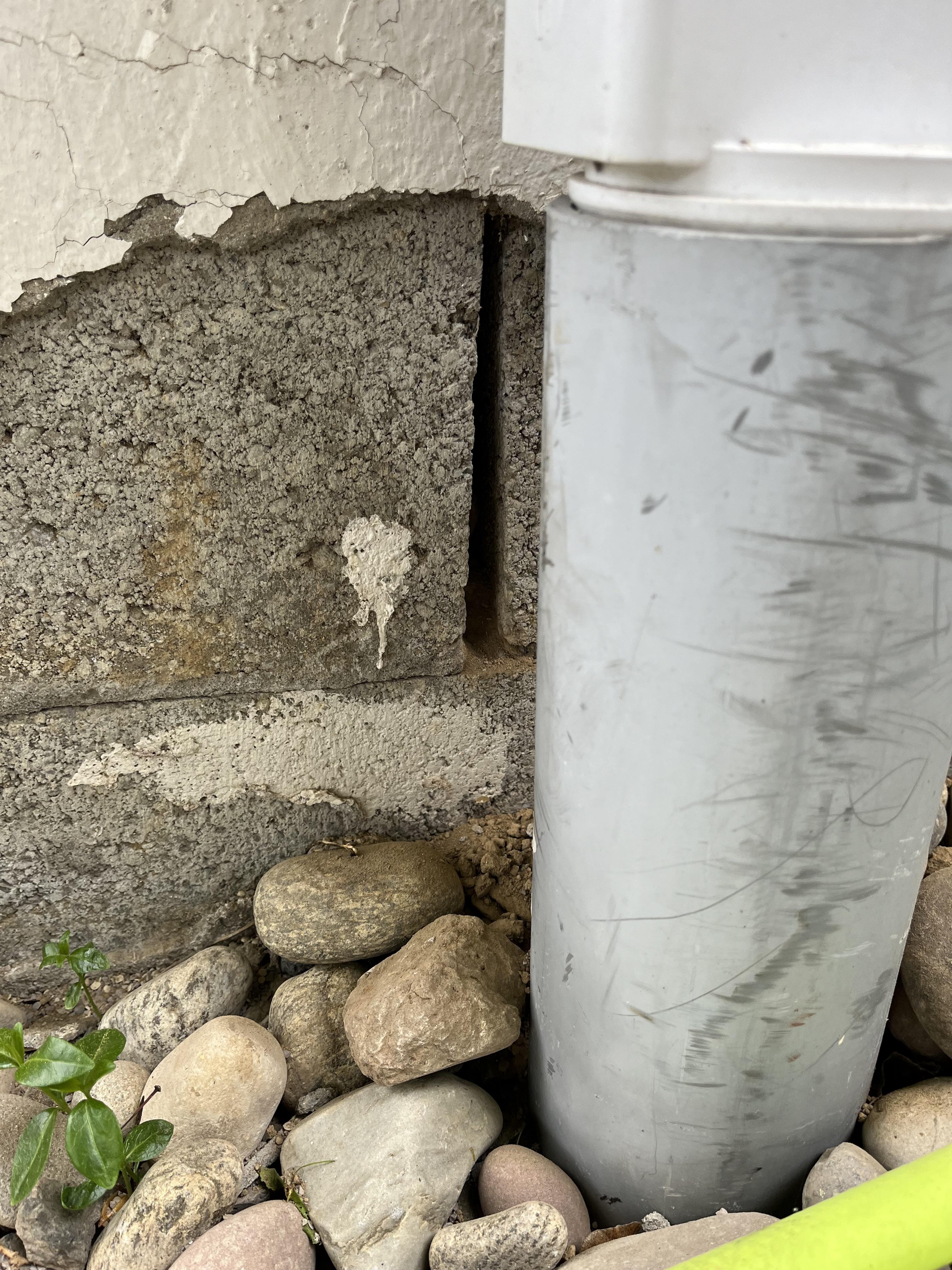 Foundation/Stucco Gap | Scrolller