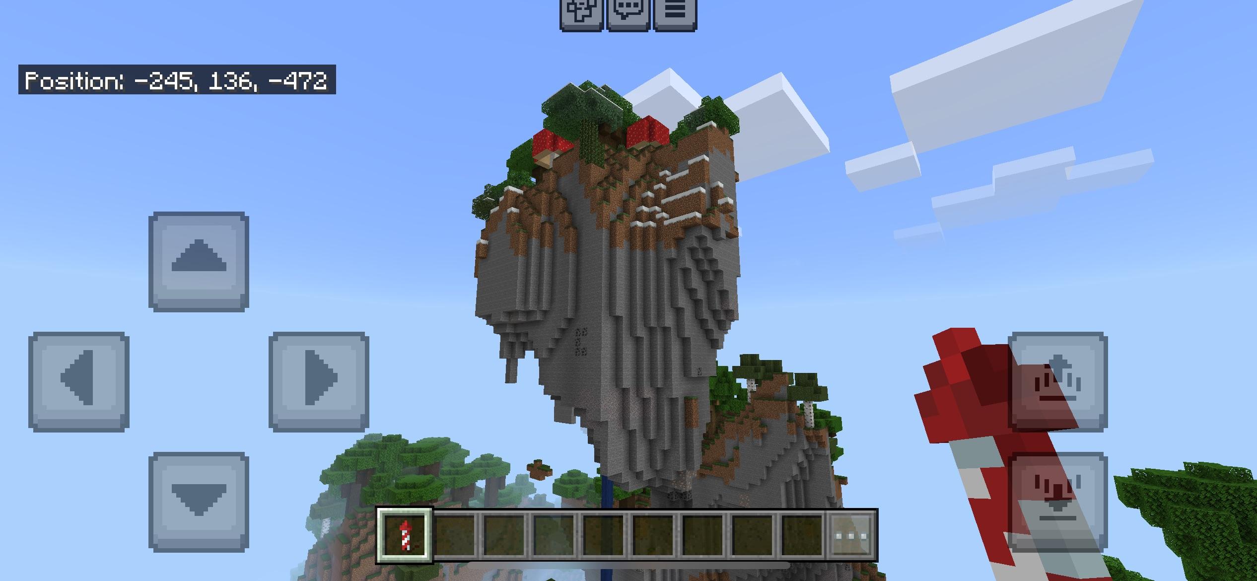 Giant floating island | Scrolller