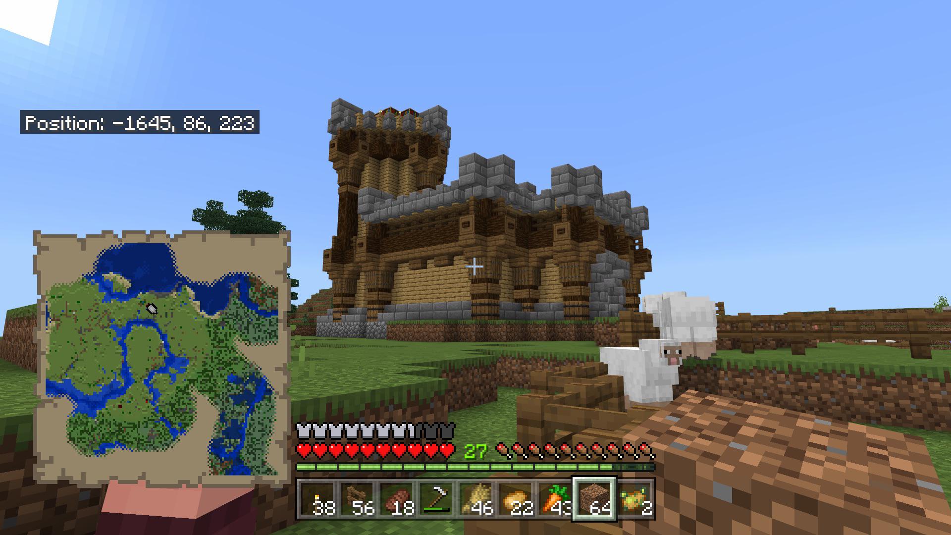 My little survival castle base | Scrolller