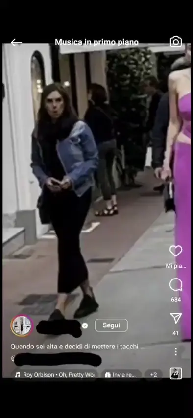 Tall girl with her own gravity field | Scrolller