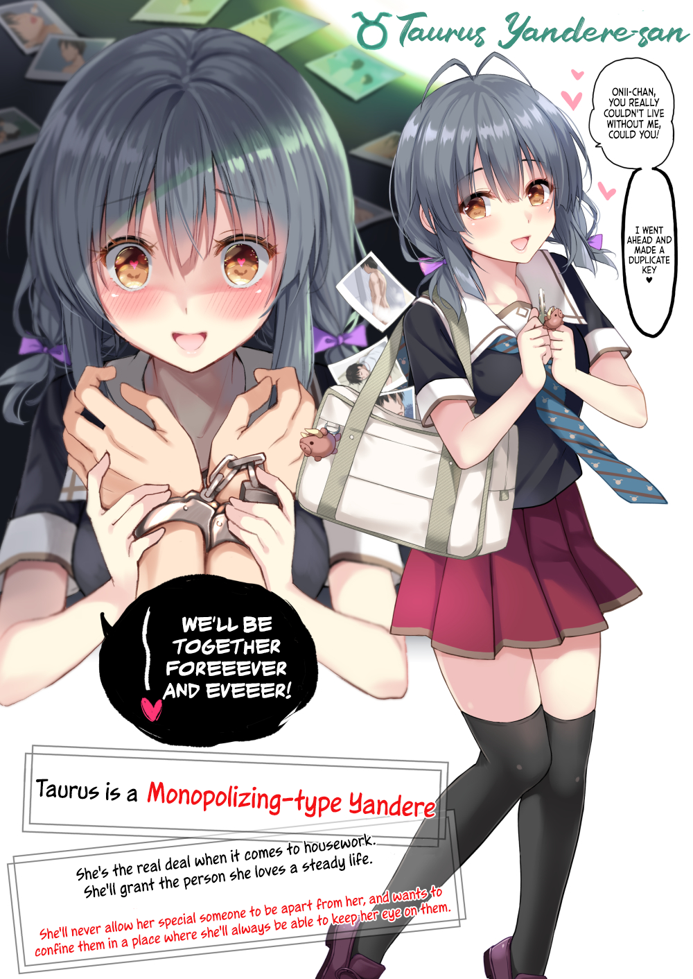 Taurus Yandere-san | by Ikura Nagisa | Scrolller