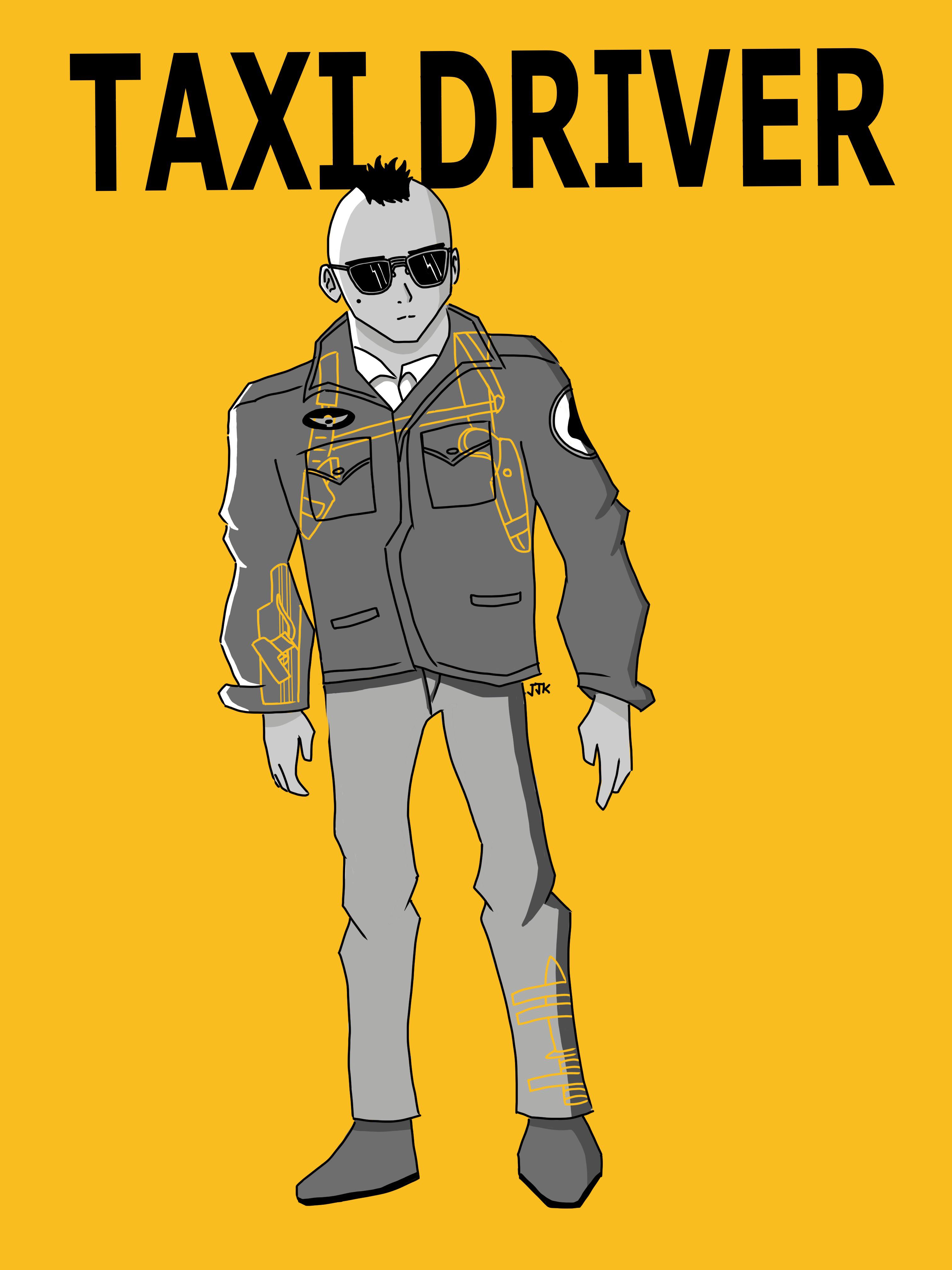 Taxi Driver Travis Bickle Fan Art | Scrolller
