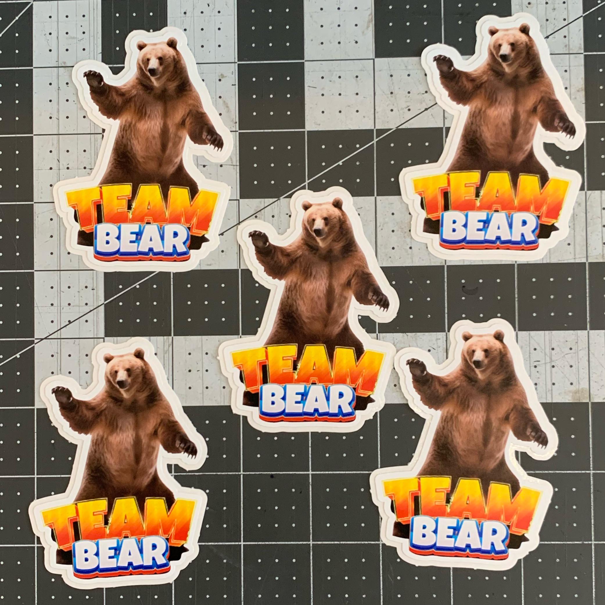 Team Bear Stickers | Scrolller