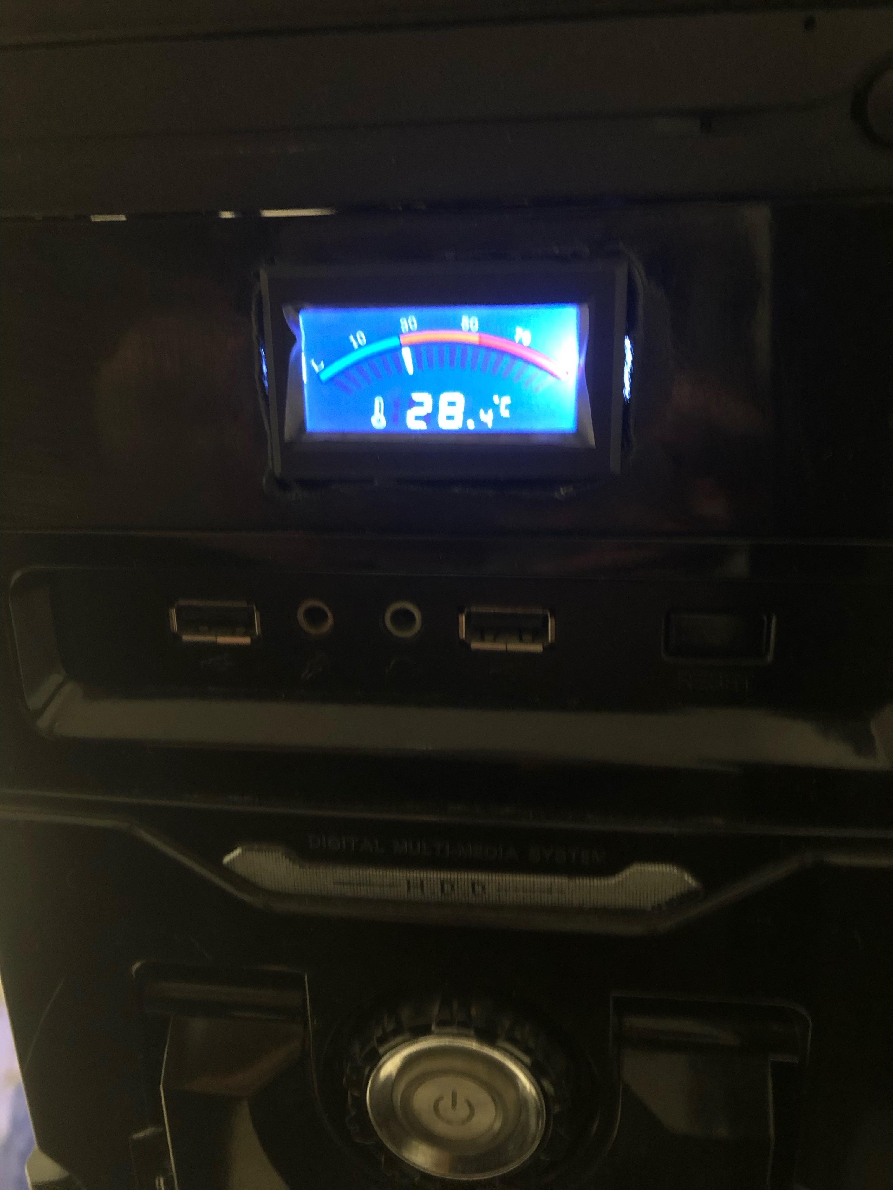 Temp Display | Scrolller