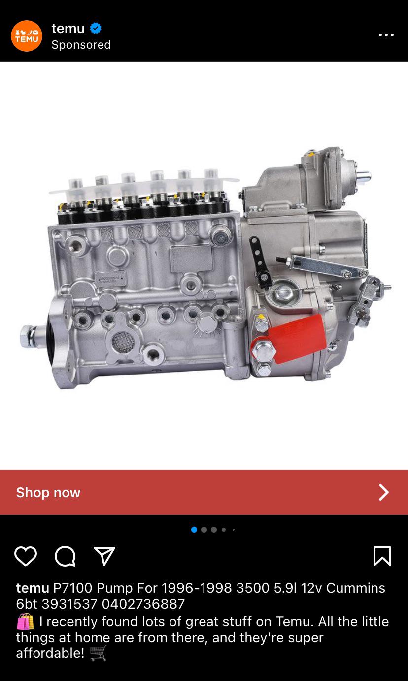 Temu p pump | Scrolller